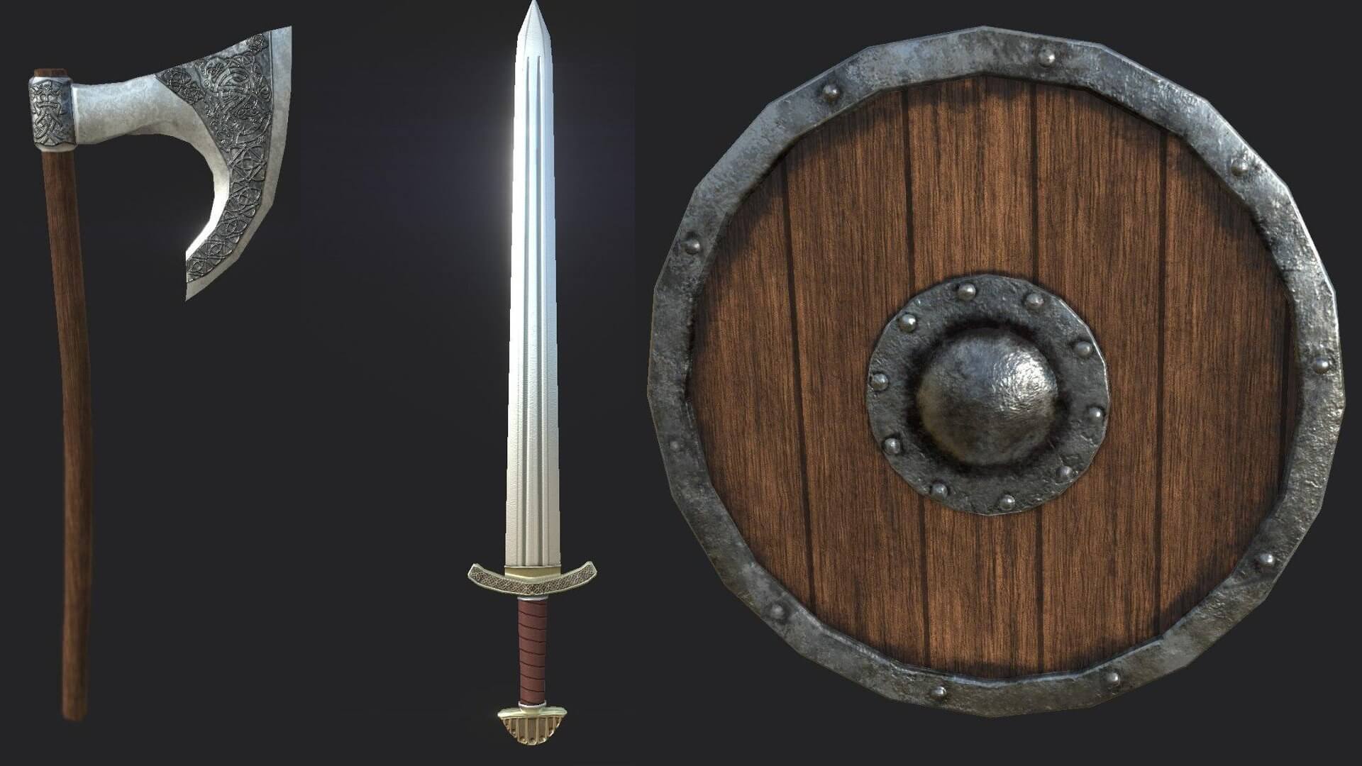 Weapons - 3D Model by alenfsl