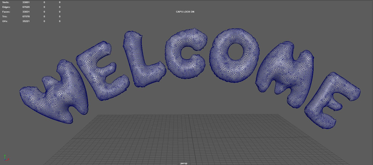 Welcome Balloons - 3D Model by alenfsl