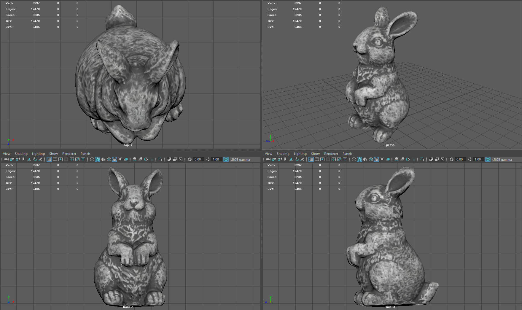 White Rabbit - 3D Model by alenfsl
