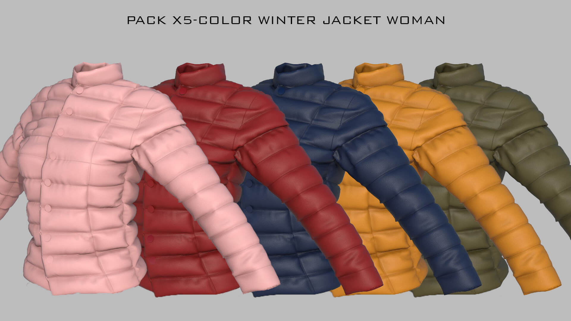 Winter Jacket - 3D Model by alenfsl