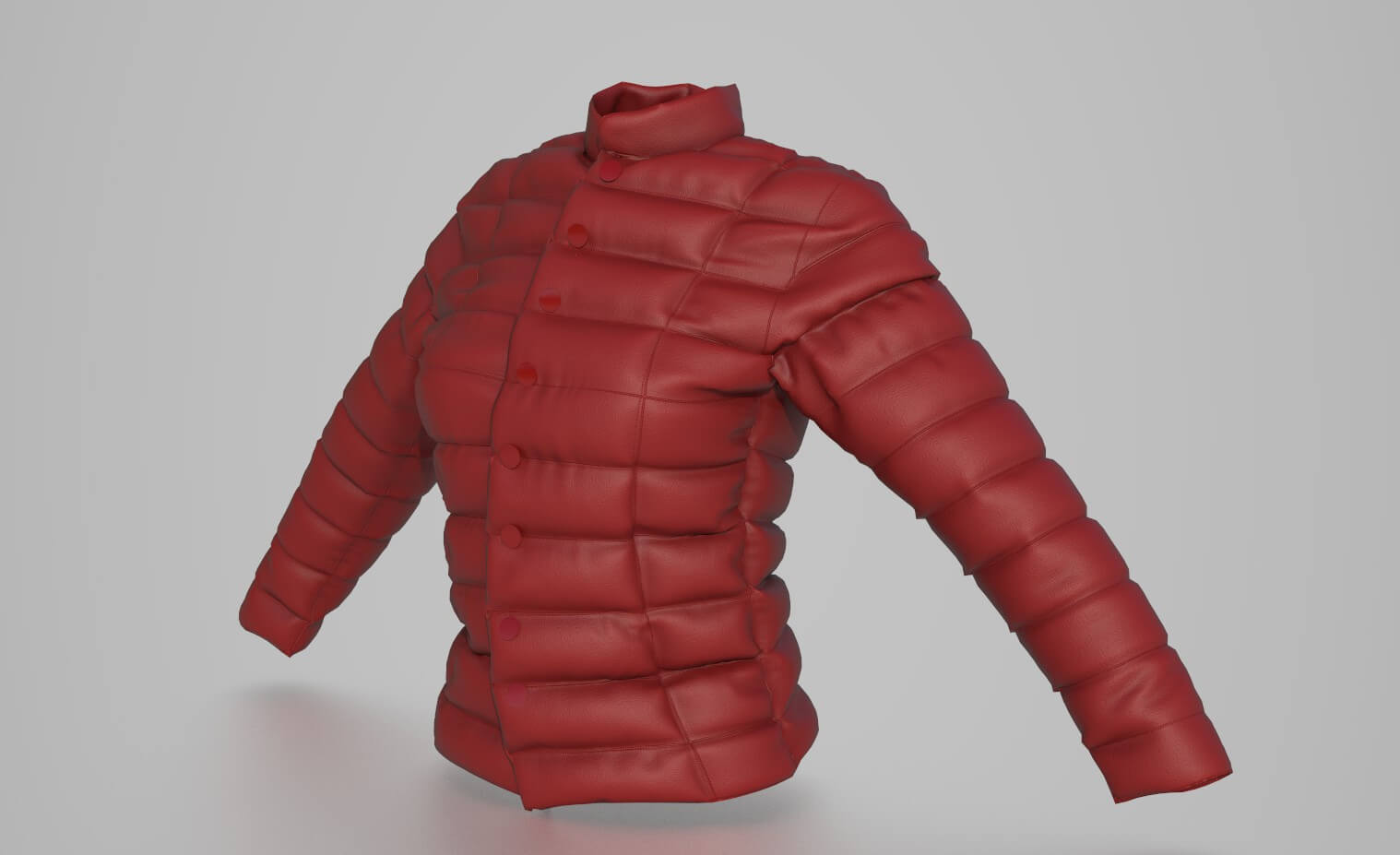 Winter Jacket - 3D Model by alenfsl