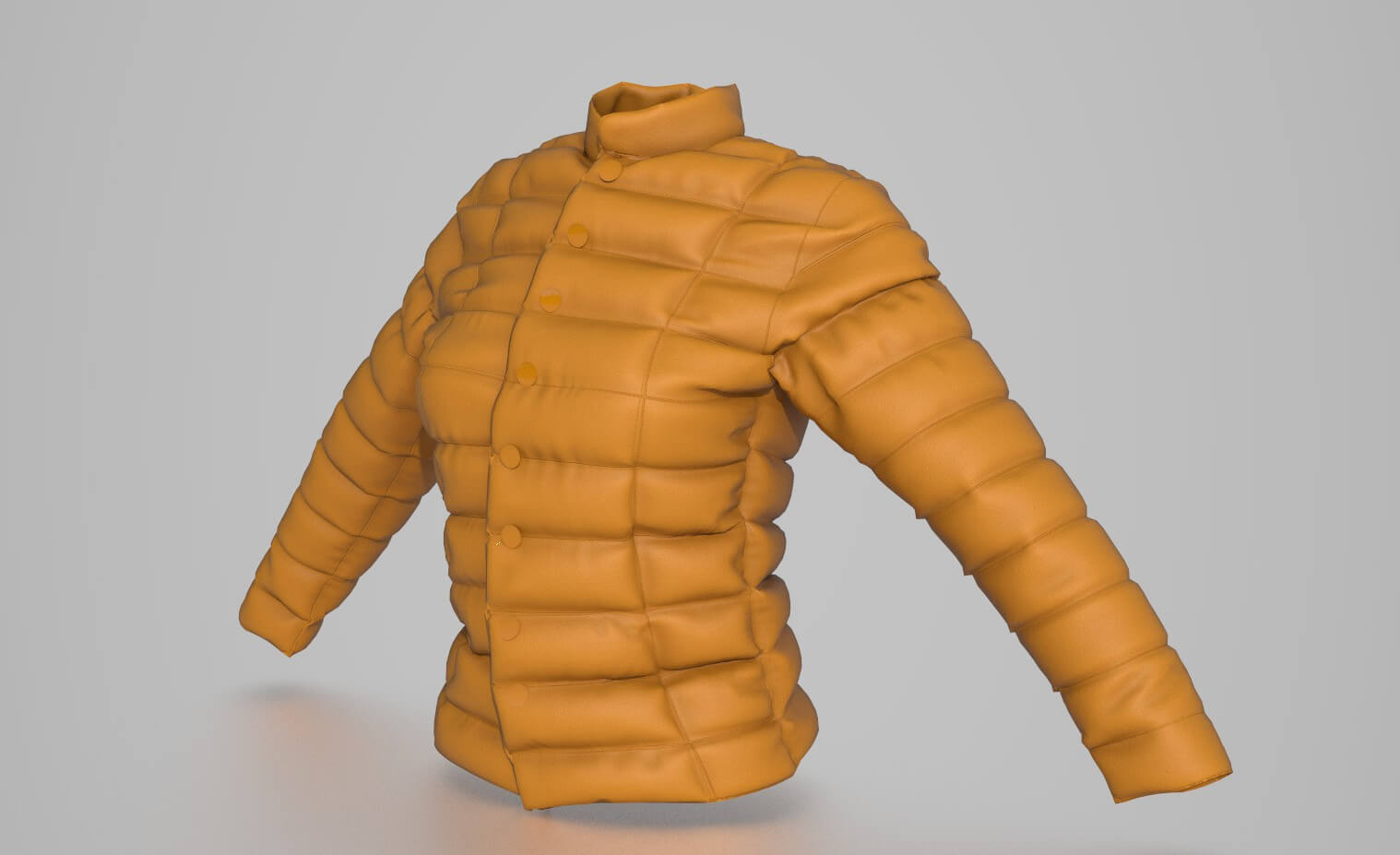Winter Jacket - 3D Model by alenfsl