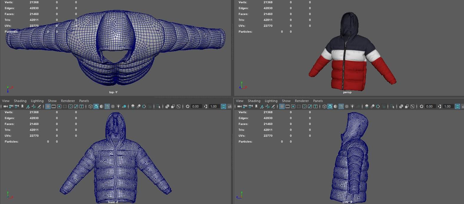 Winter Jaket - 3D Model by alenfsl