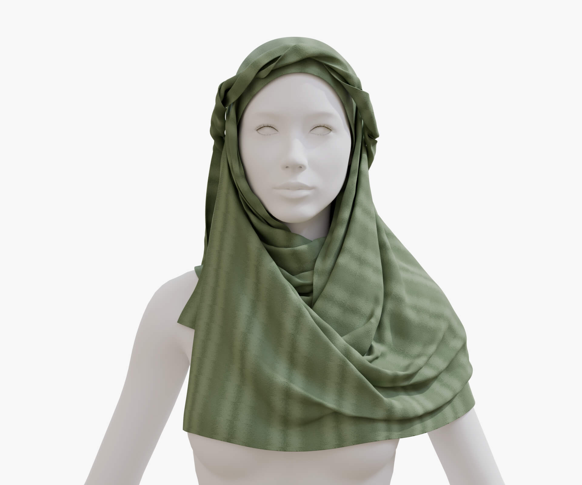 Arabian Scarf - 3D Model by AleoPix