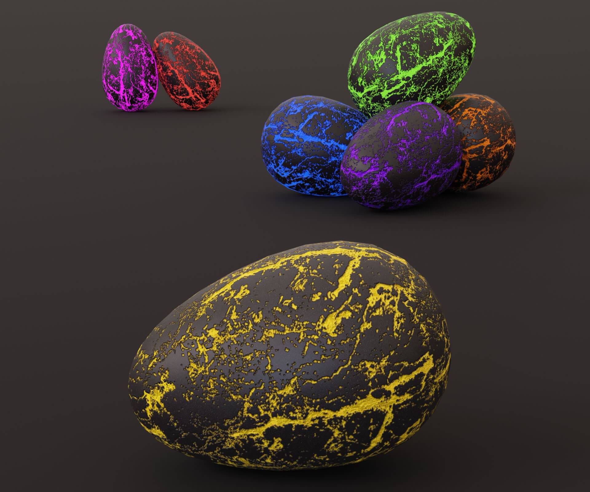 Magic Egg - 3D Model by AleoPix