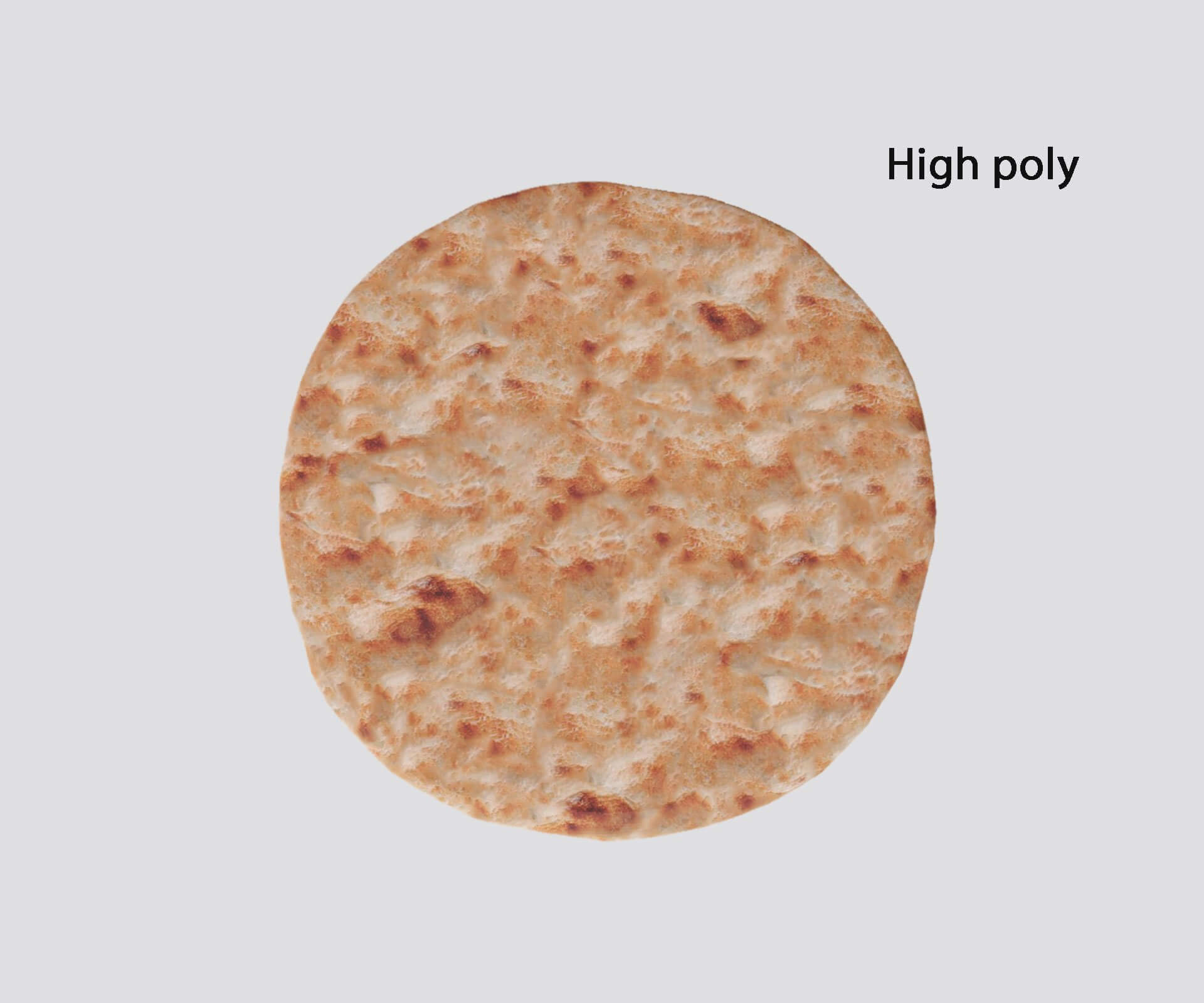 Pita Bread - 3D Model by AleoPix