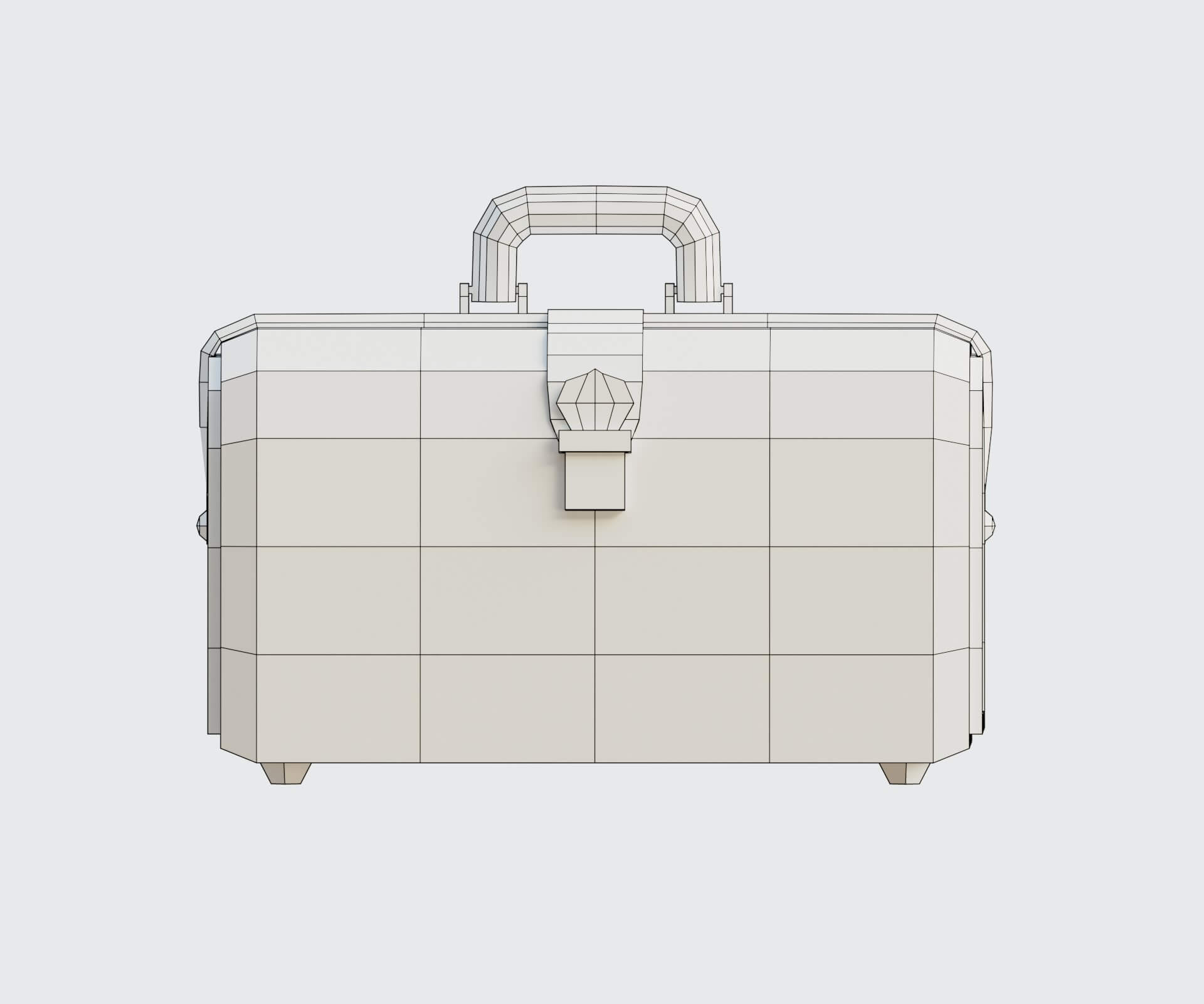 Red Valise - 3D Model by AleoPix