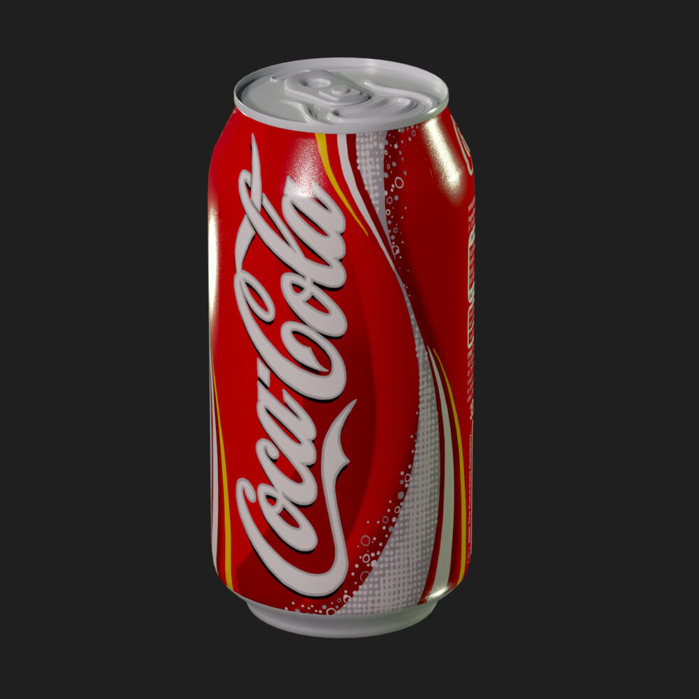 Coca Cola Can 3d Model By Alessandro2595 