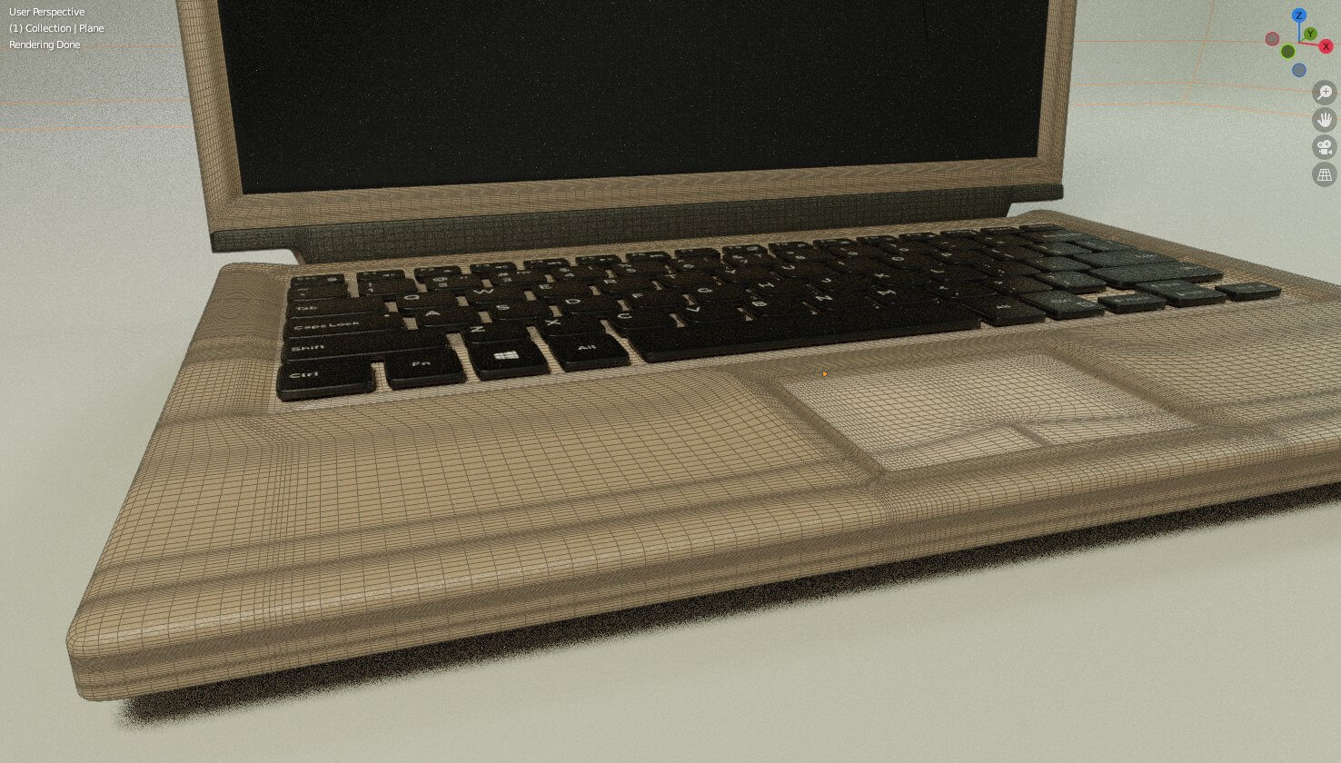 Laptop - 3D Model by Alessandro2595