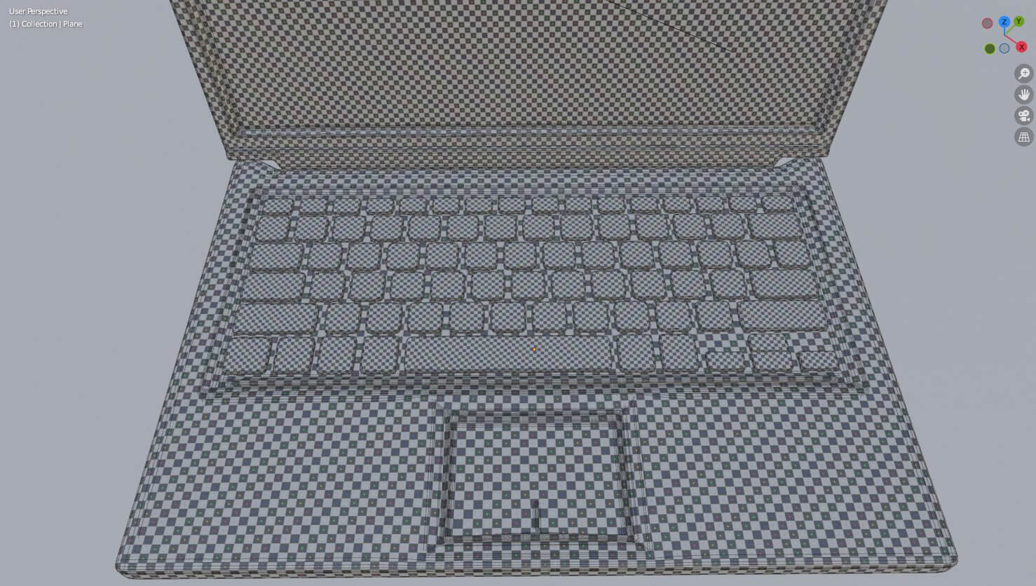 Laptop - 3D Model by Alessandro2595