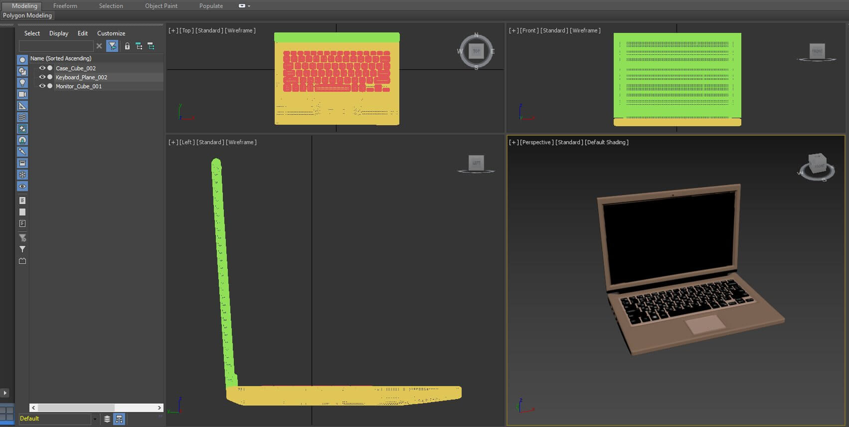 Laptop - 3D Model by Alessandro2595