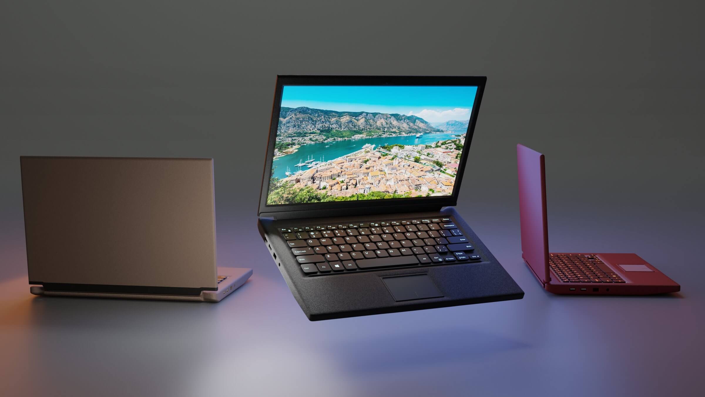 Laptop - 3D Model by Alessandro2595