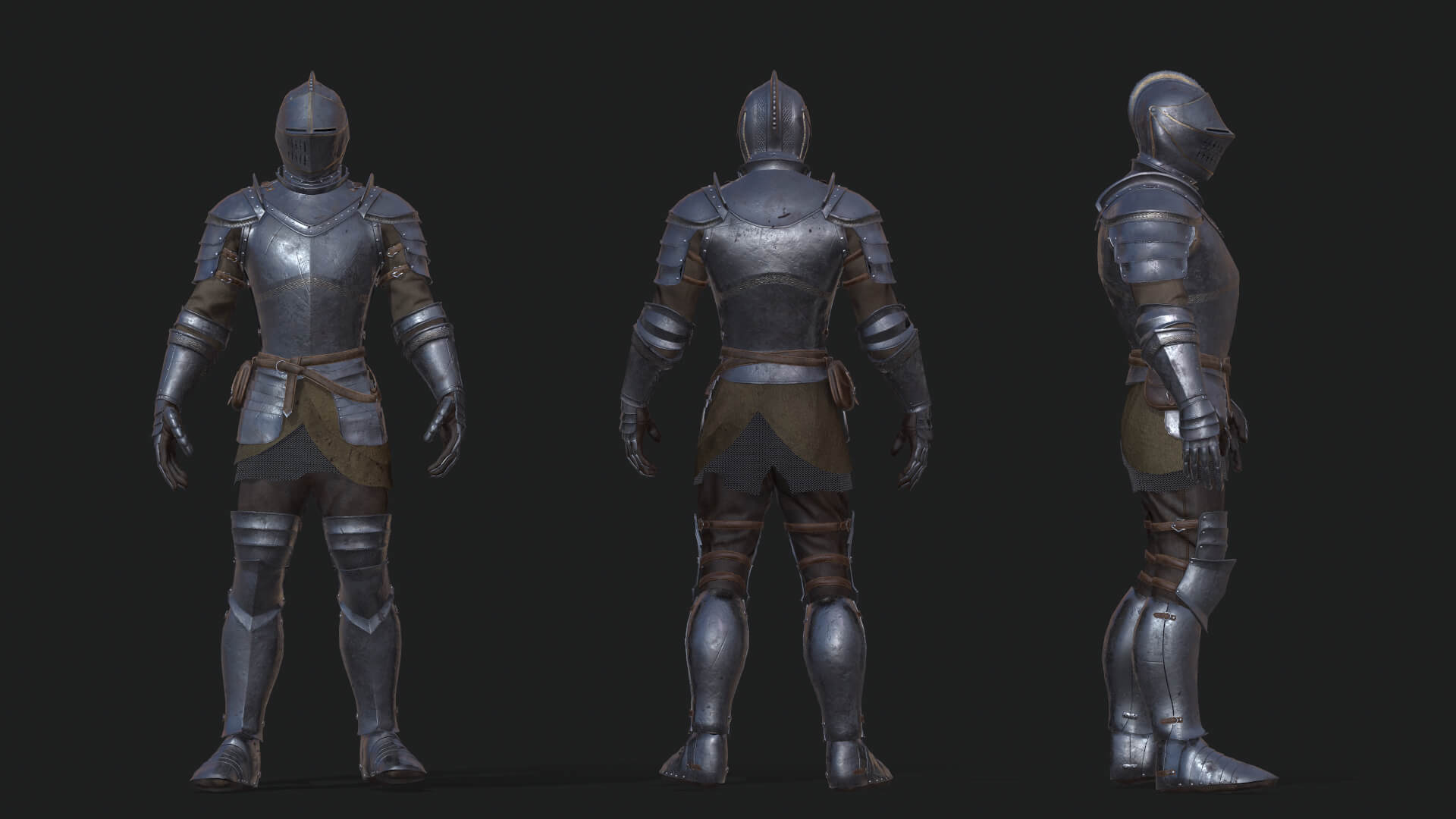 Knight Modular - 3D Model by Alesskkyy