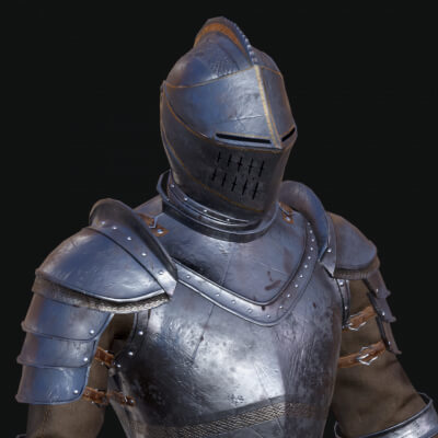 Knight Modular - 3D Model by Alesskkyy