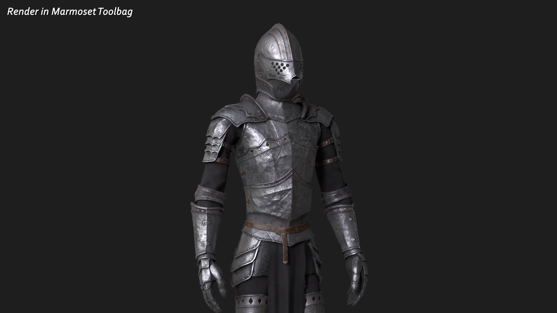 Thin Knight - Game Ready 3D Model by Alesskkyy