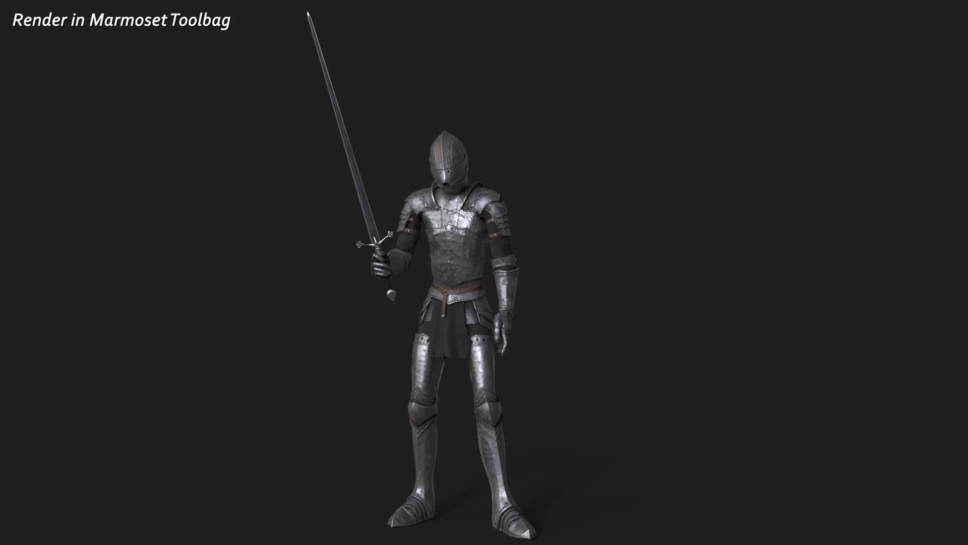 Thin Knight - Game Ready 3D Model by Alesskkyy