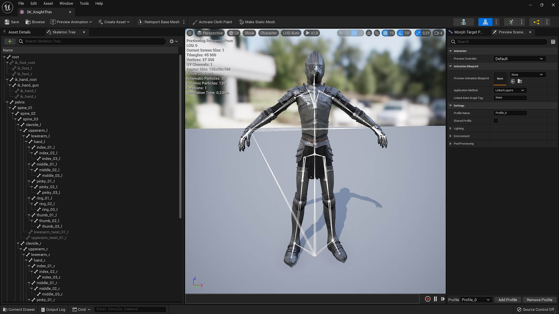 Thin Knight - Game Ready 3D Model by Alesskkyy