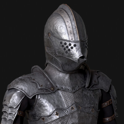 Thin Knight - Game Ready 3D Model by Alesskkyy