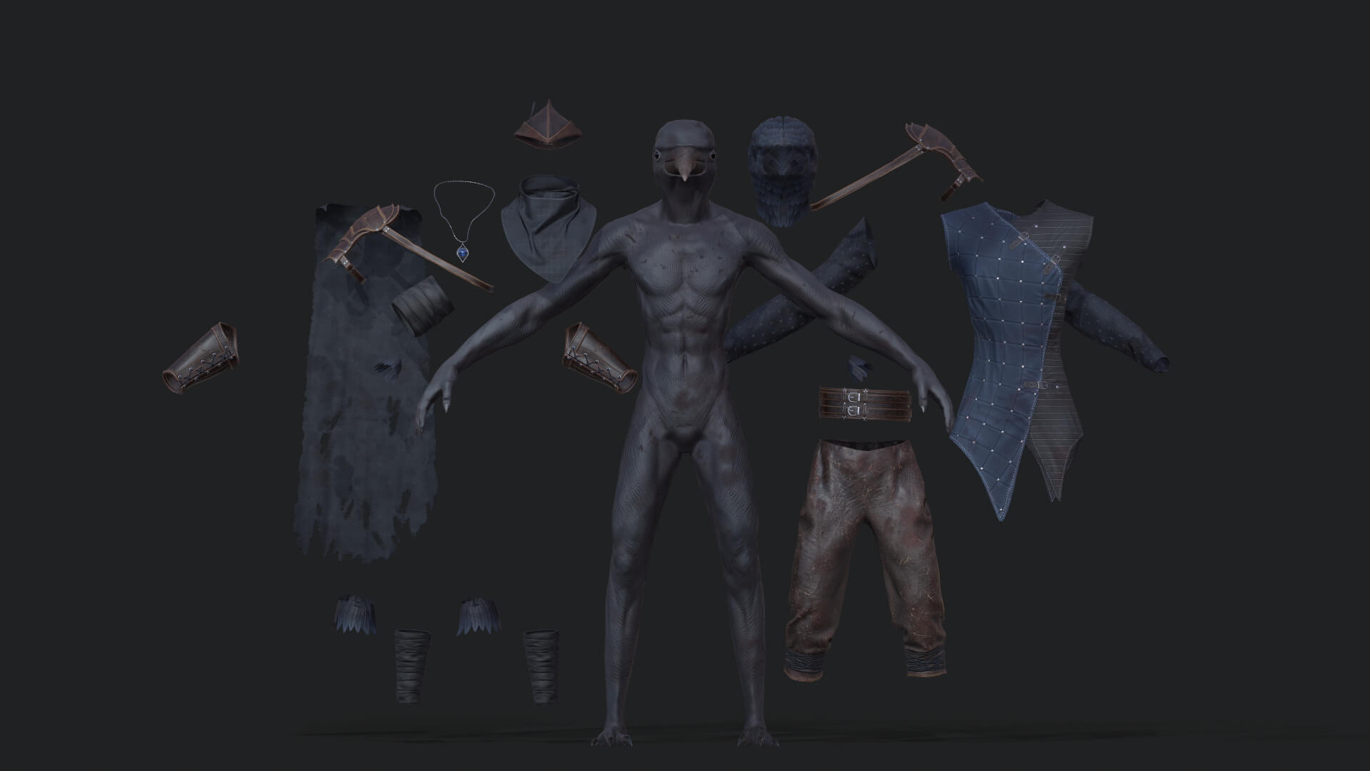 Medieval Characters Pack by Alesskkyy