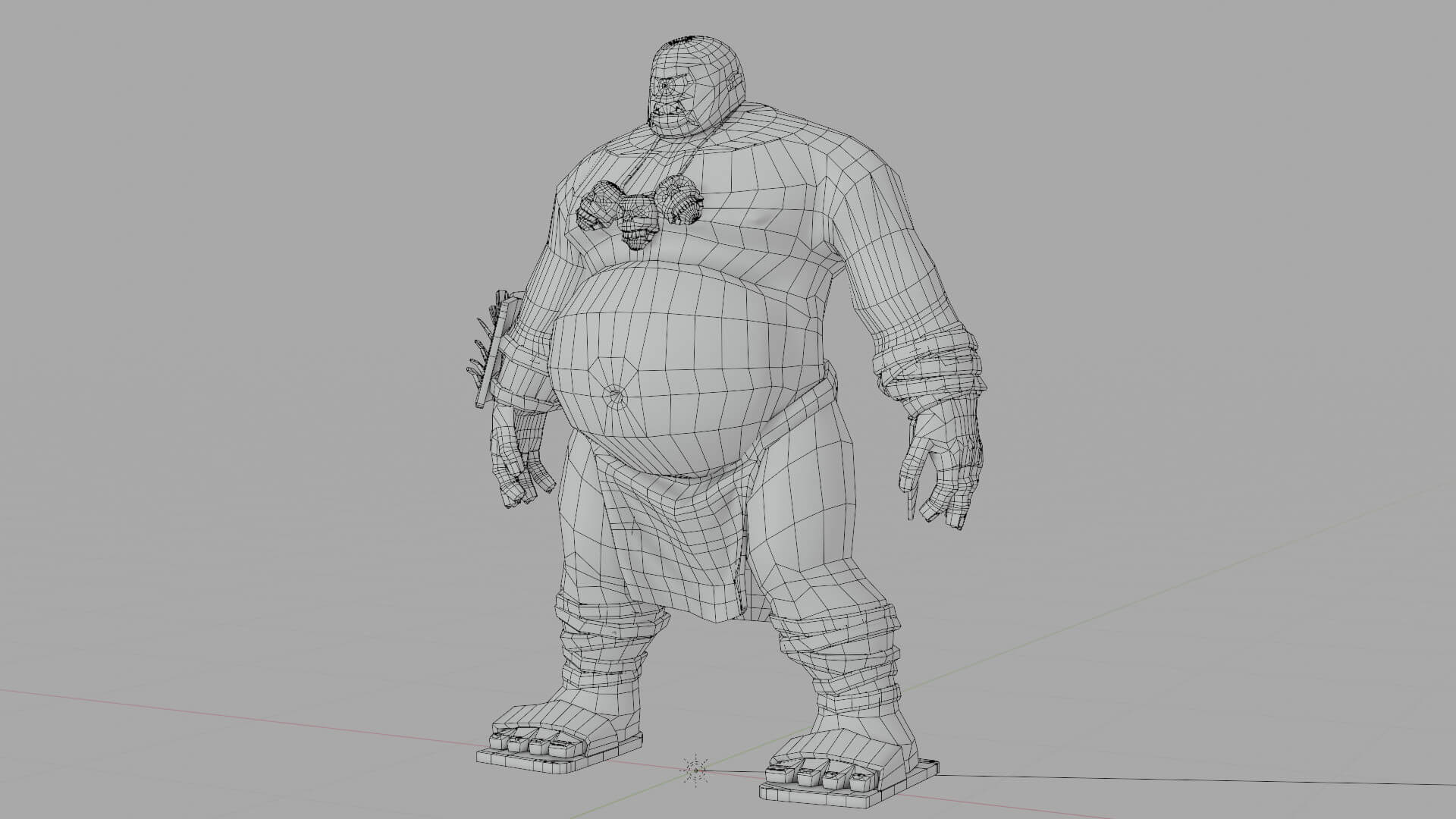 Ogre-cyclope 3D Model by Alex_Meowry