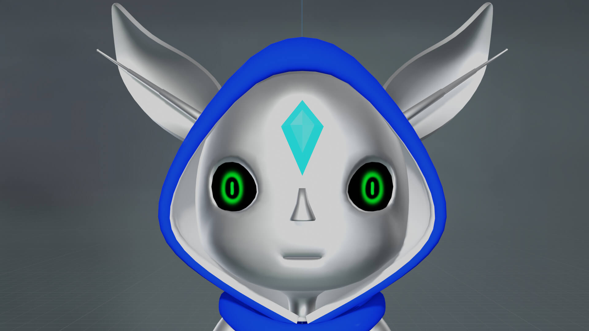 Sci-Fi Robot Kroll 3D Model by Alex_Meowry