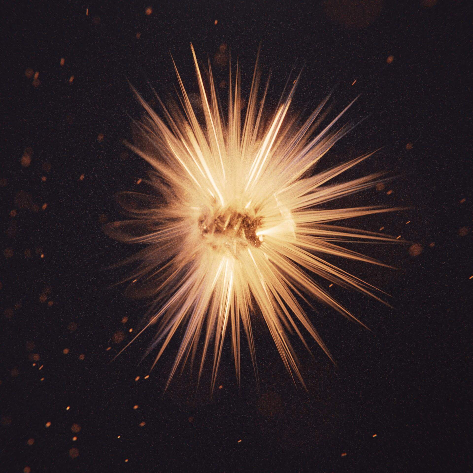 Burst 3D Render, Digital Art by Alexander Volkov