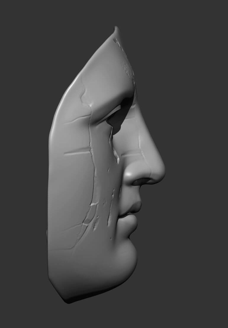 Apollo Mask 3D Print Model by Alexander3dart