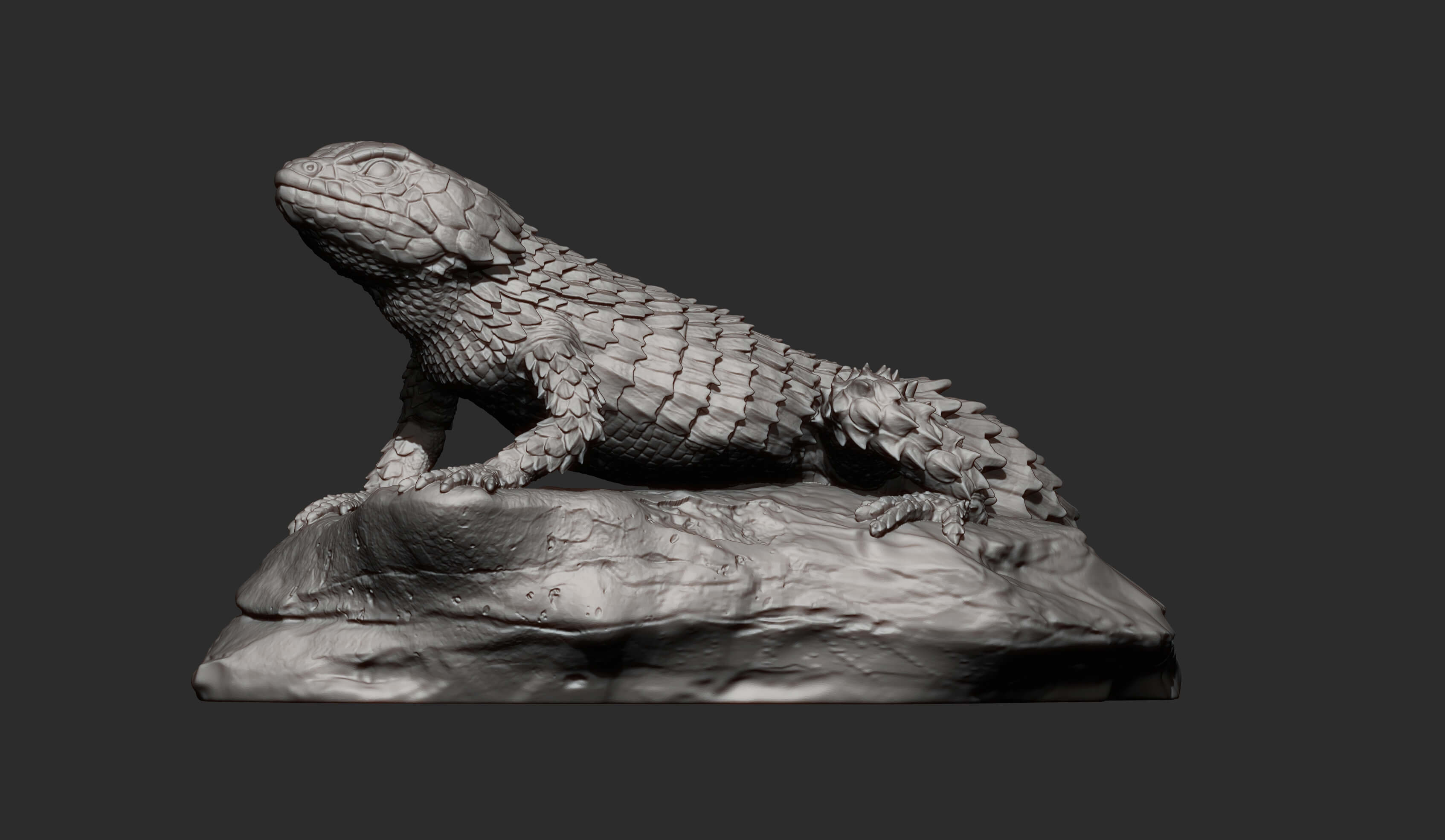 Armadillo Lizard 3D Print Model by Alexander3dart