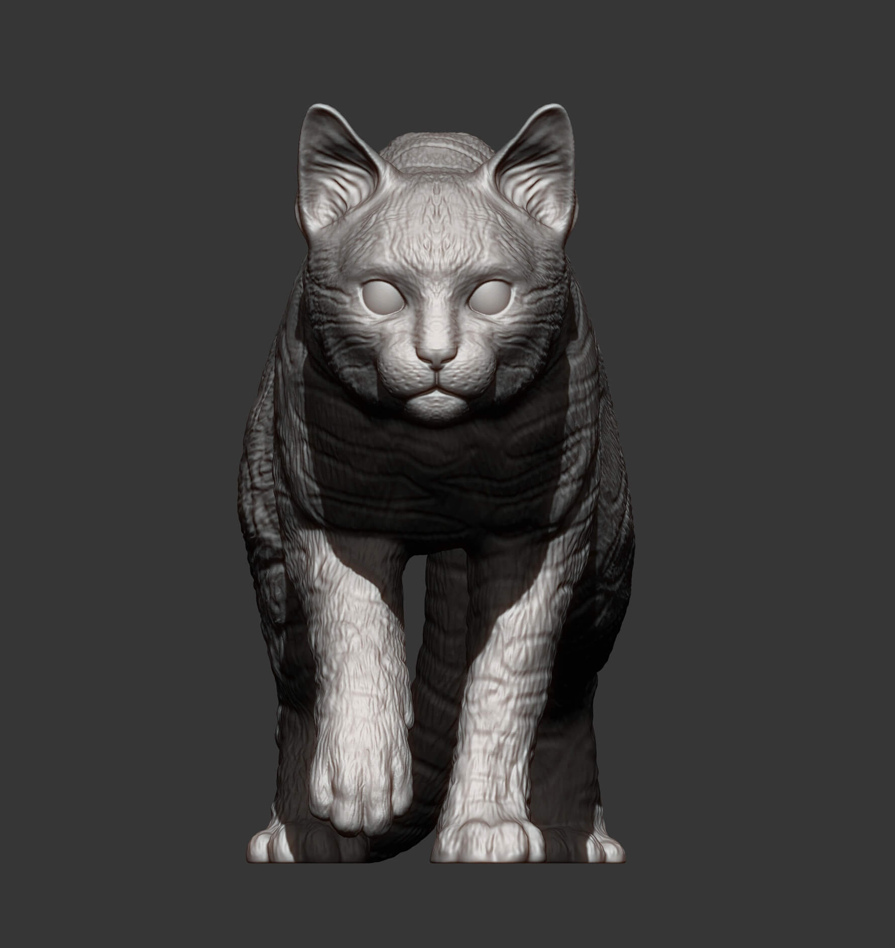 Bengal Cat 3D Print Model by Alexander3dart