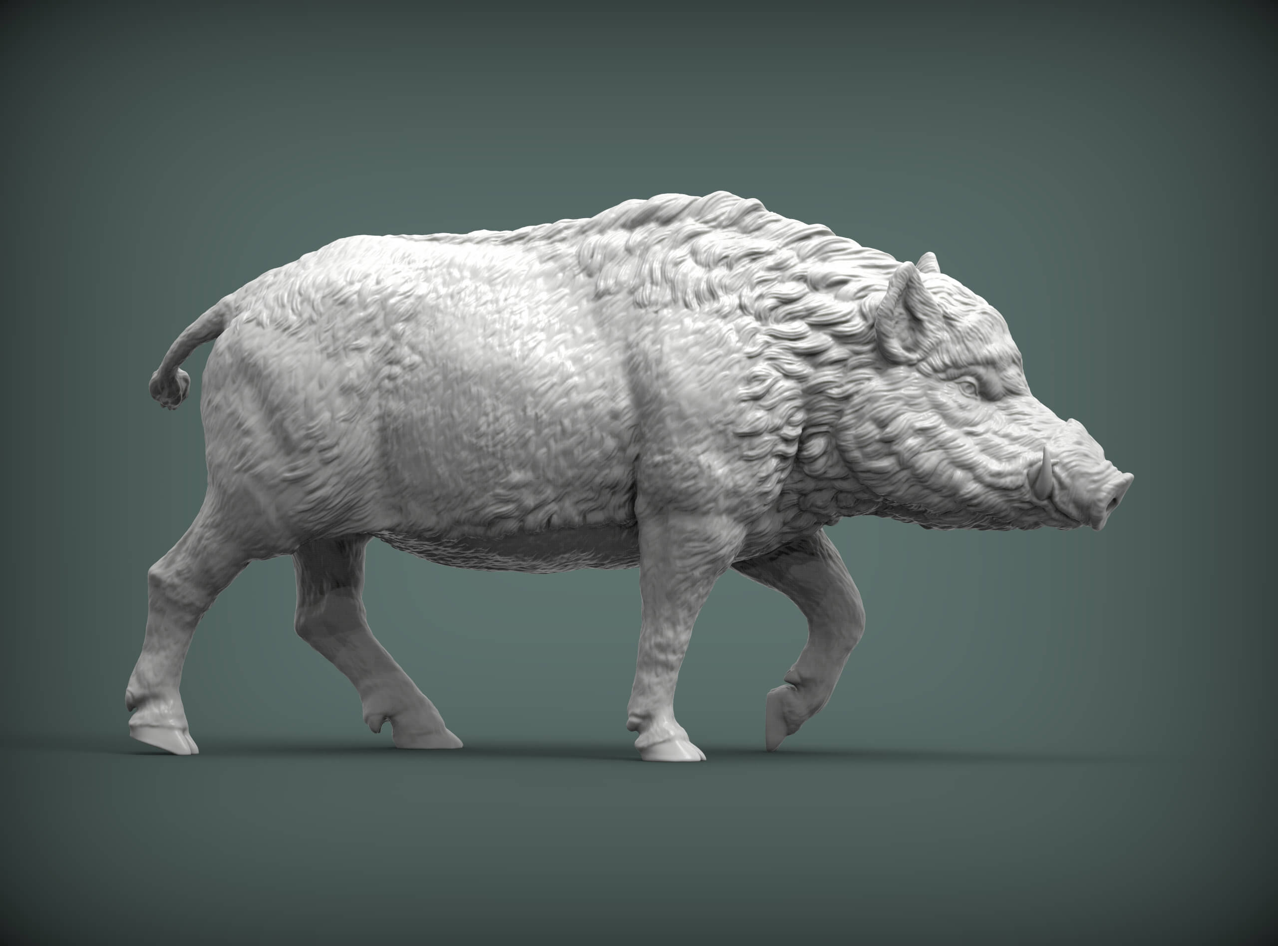 Boar Is Coming - 3D Model by Alexander3dart