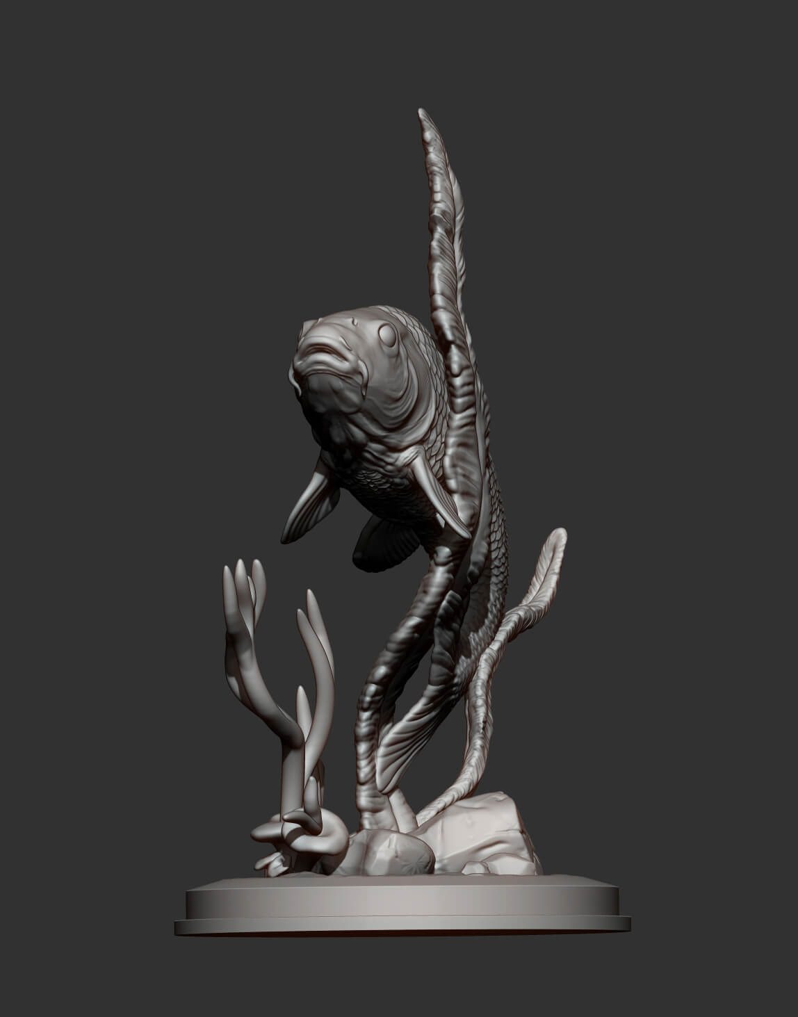 Carp 3D Print Model by Alexander3dart