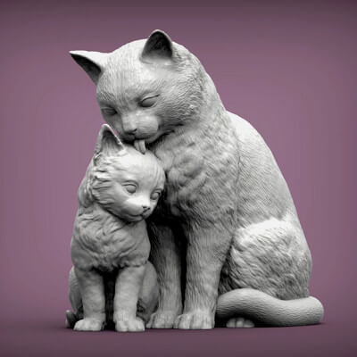 Alexander3dart | Print Ready 3D Models | Cats