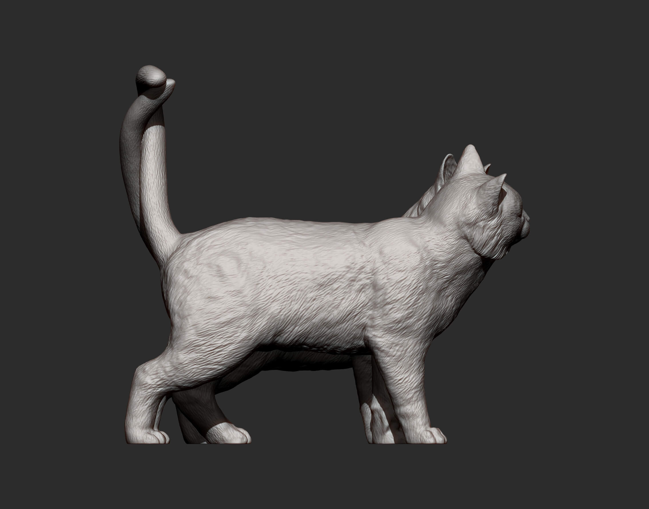 Cats Love 3D Print Model by Alexander3dart