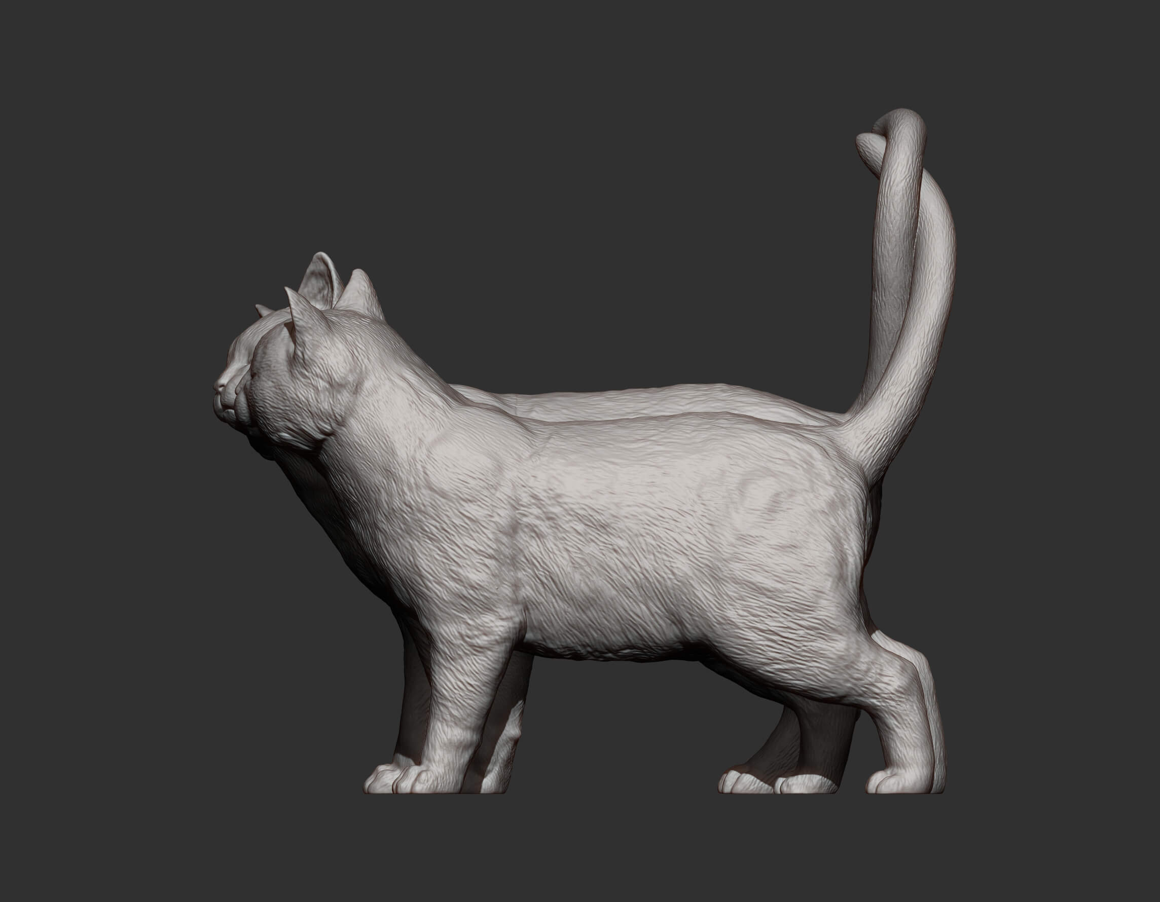 Cats Love 3D Print Model by Alexander3dart