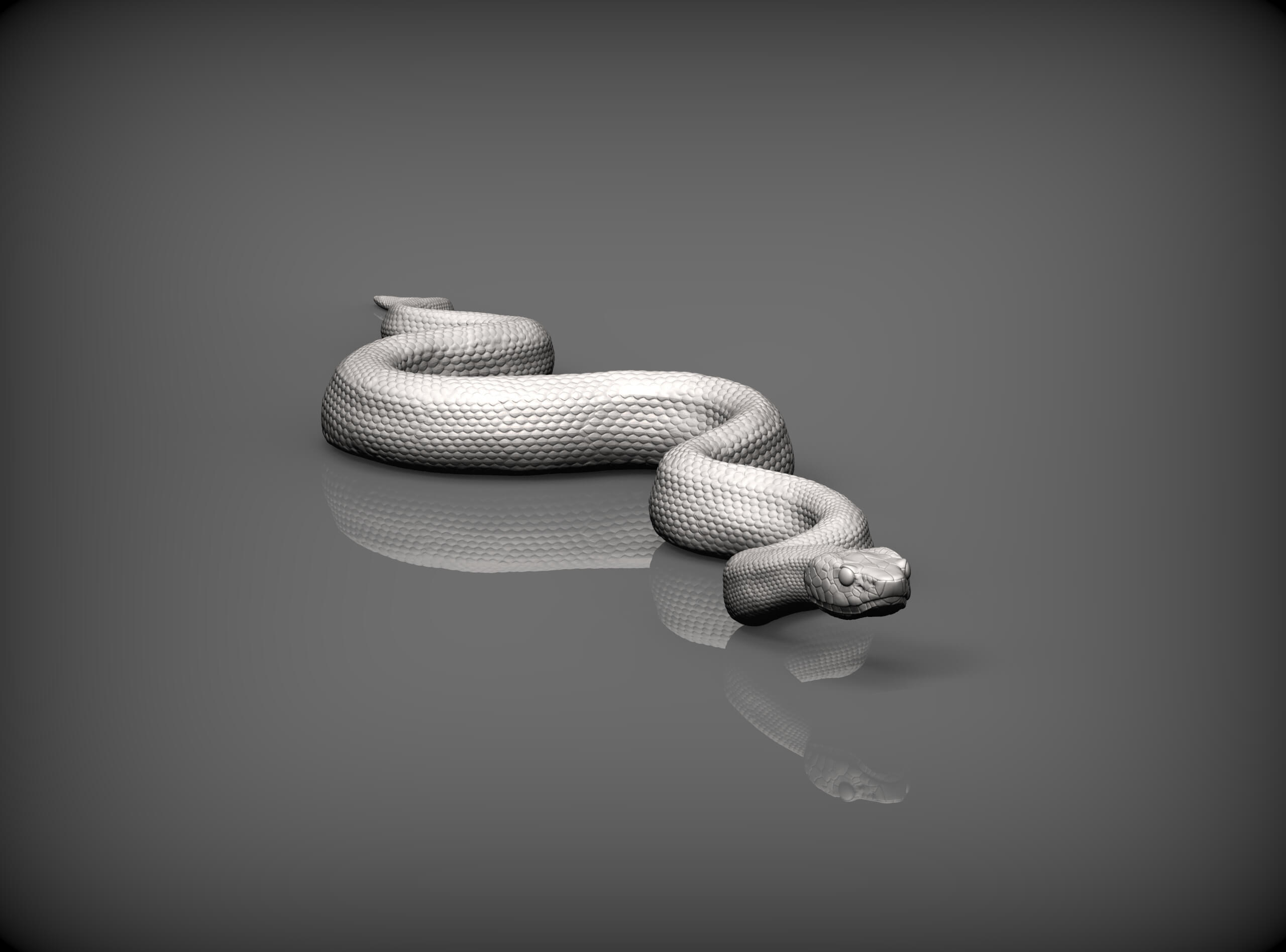 Copperhead 3D Print Model by Alexander3dart