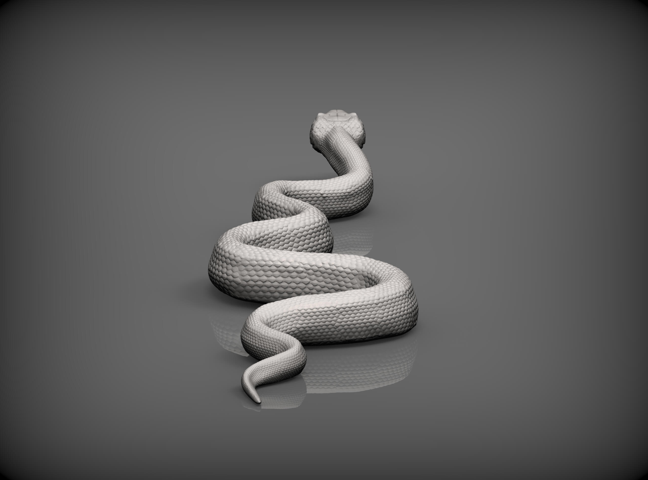 Copperhead 3D Print Model by Alexander3dart