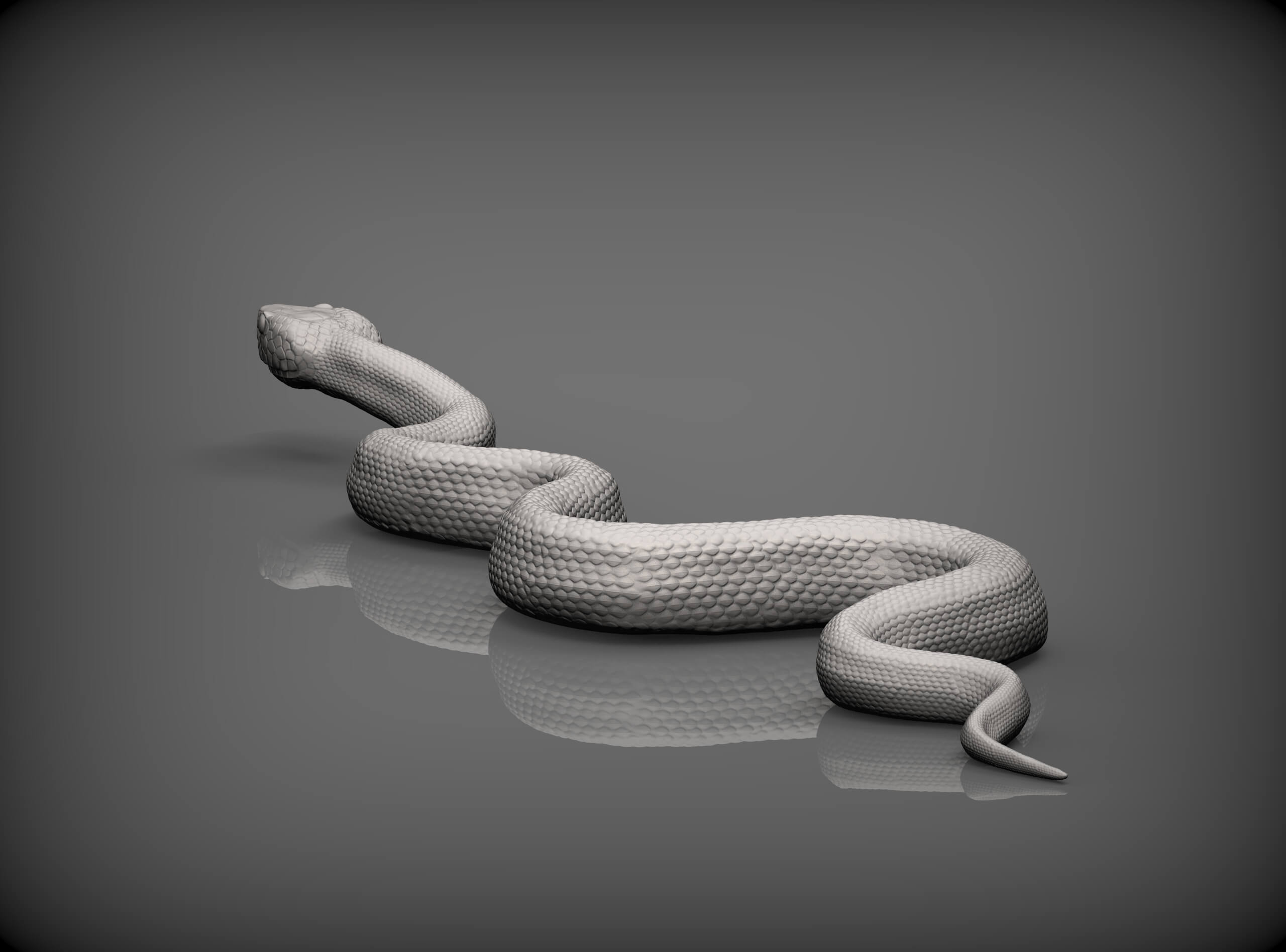 Copperhead 3D Print Model by Alexander3dart
