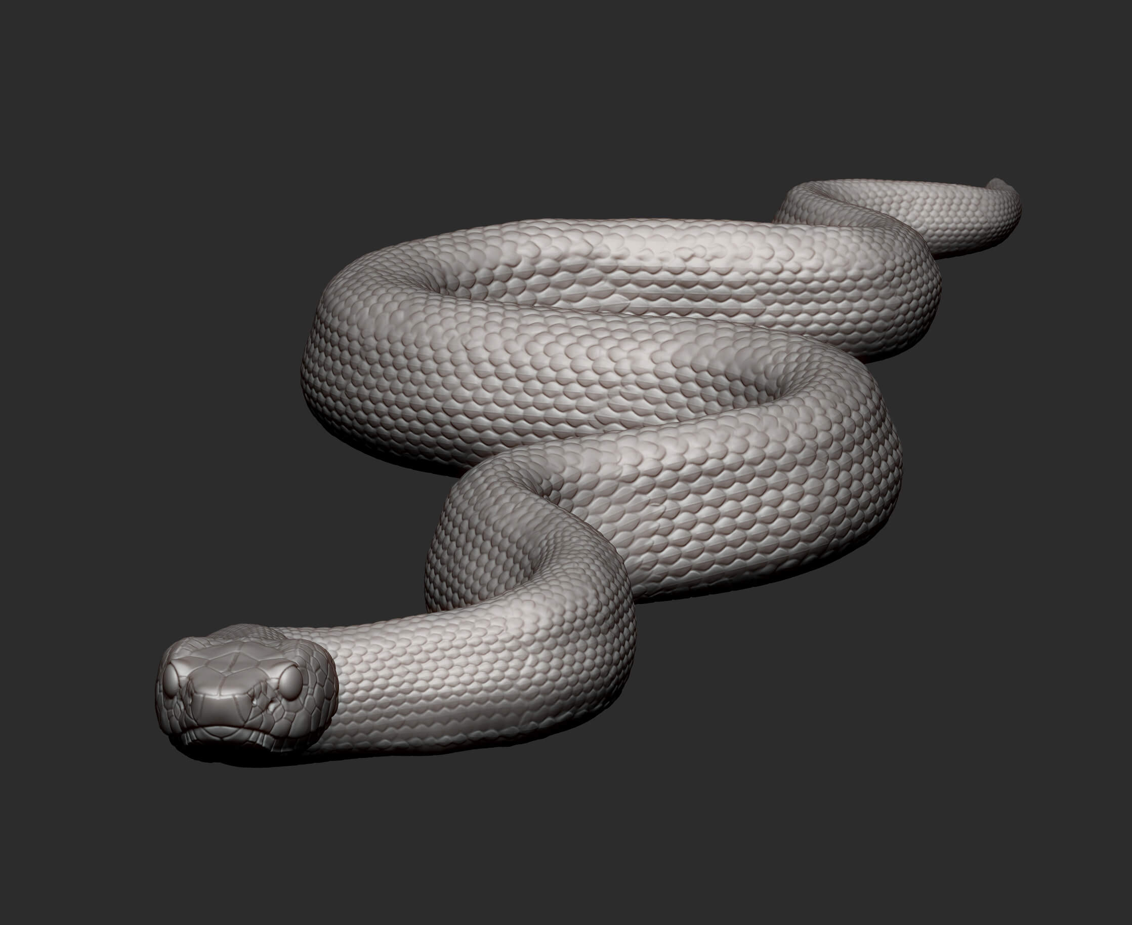 Copperhead 3D Print Model by Alexander3dart