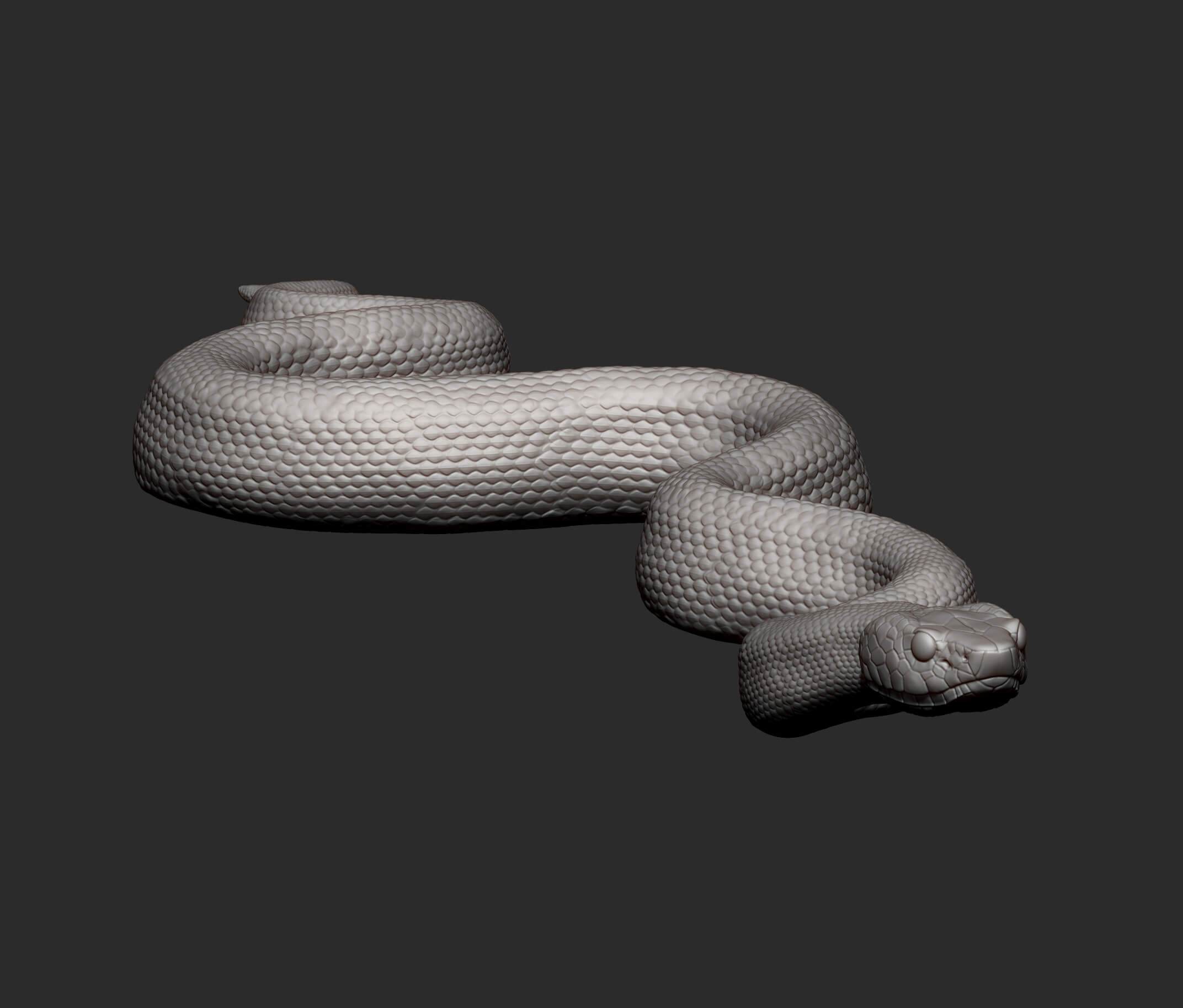 Copperhead 3D Print Model by Alexander3dart