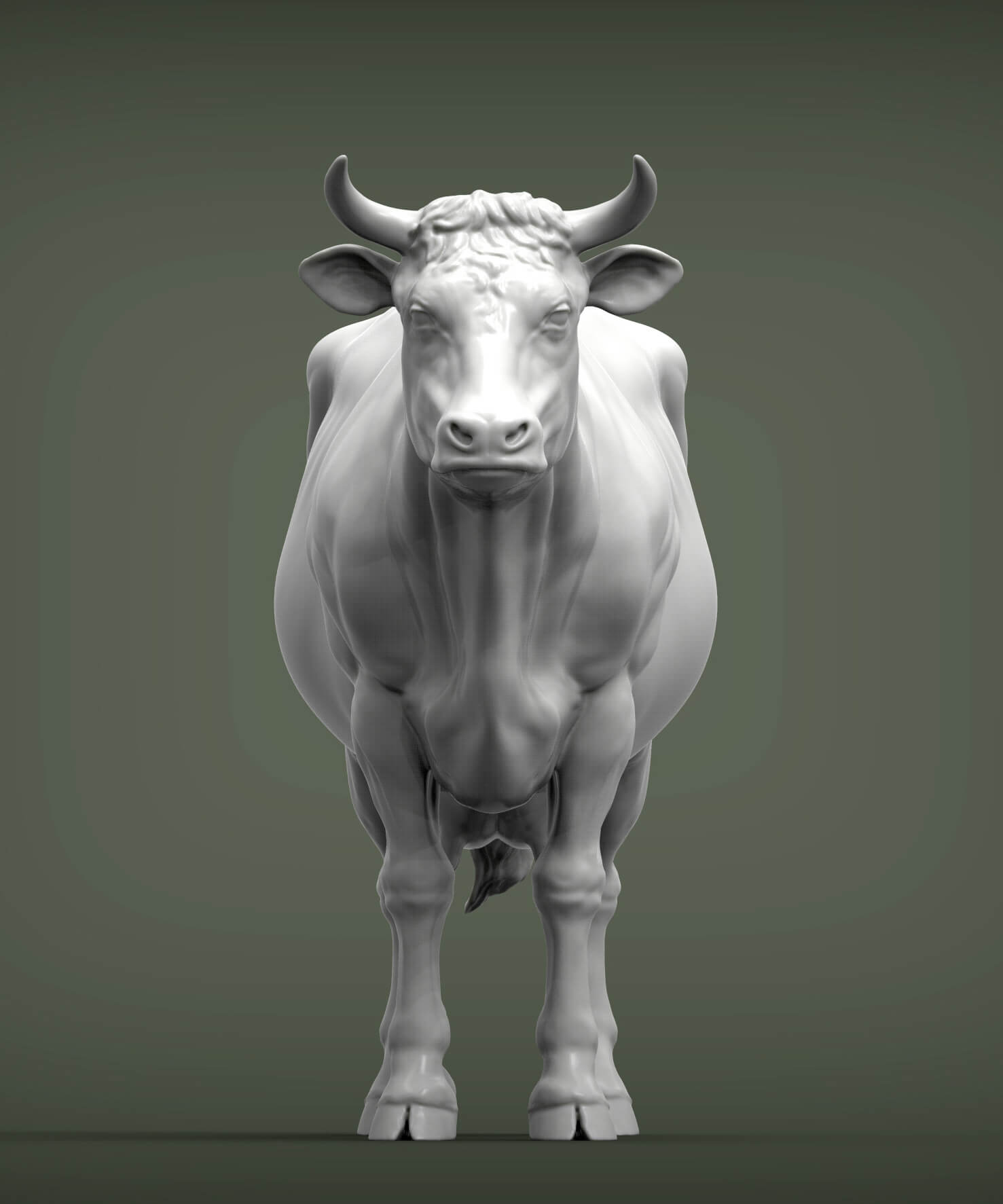 Cow Sculptures - 3D Model by Alexander3dart