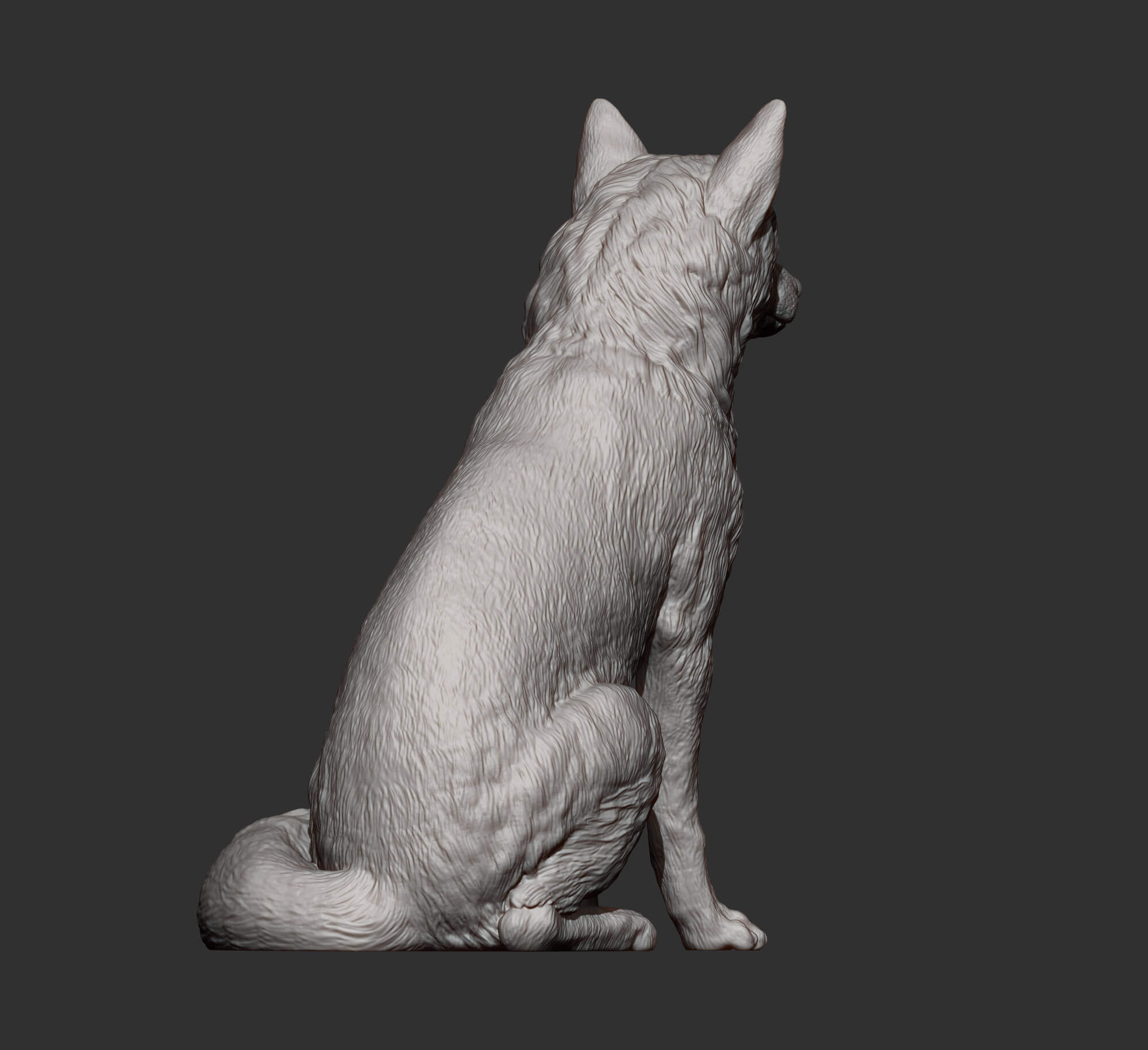 Fox 3D Print Model by Alexander3dart