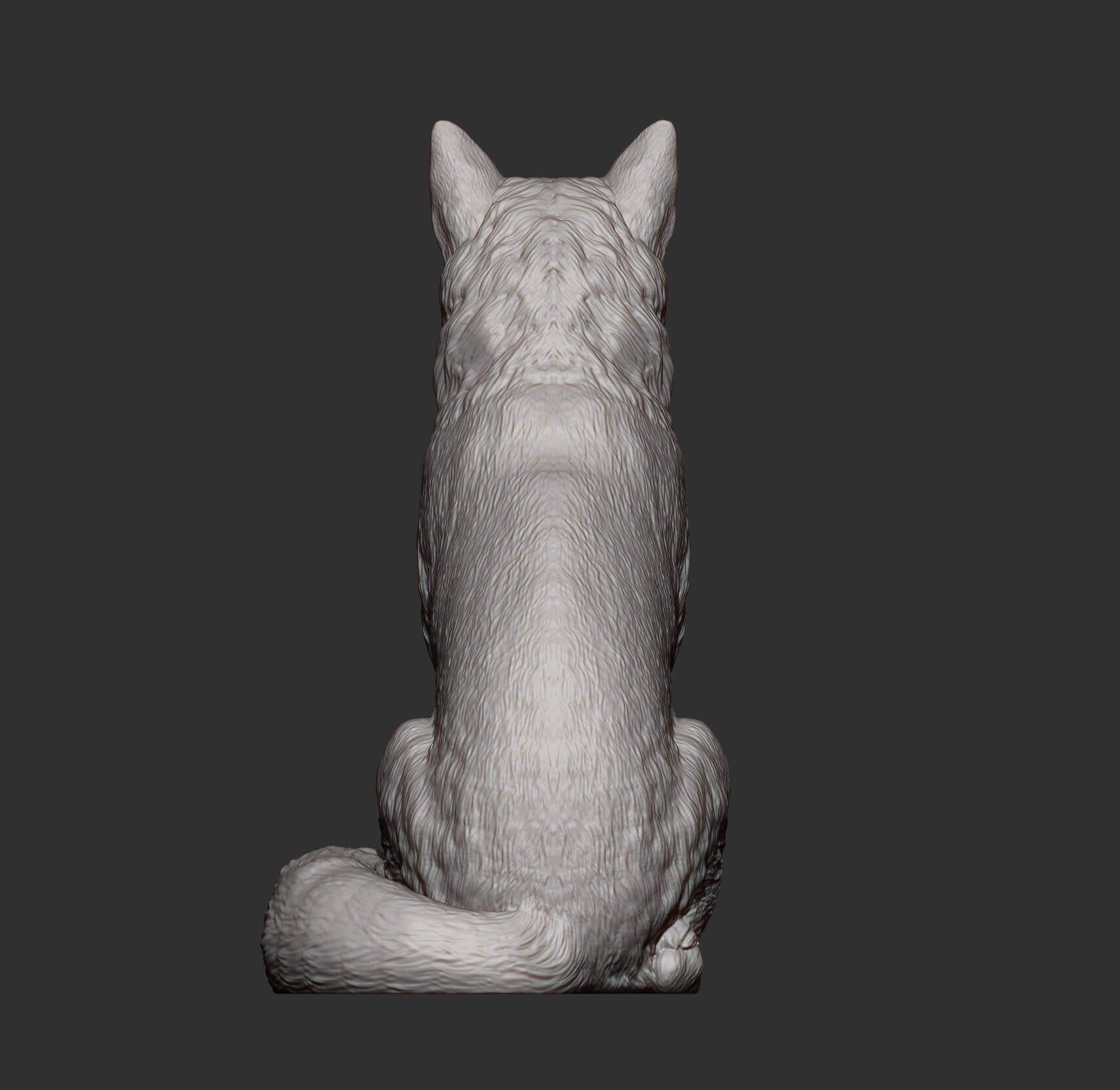 Fox 3D Print Model by Alexander3dart