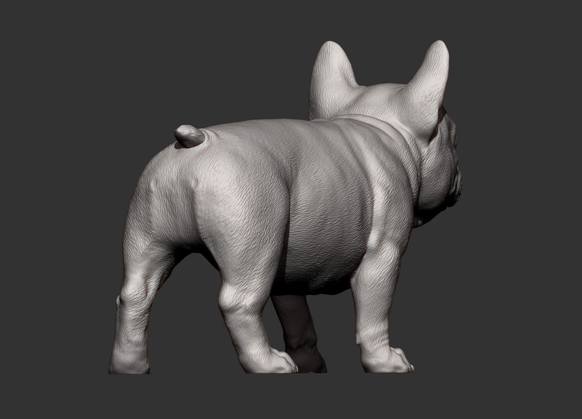 French Bulldog Puppy 3D Print Model by Alexander3dart