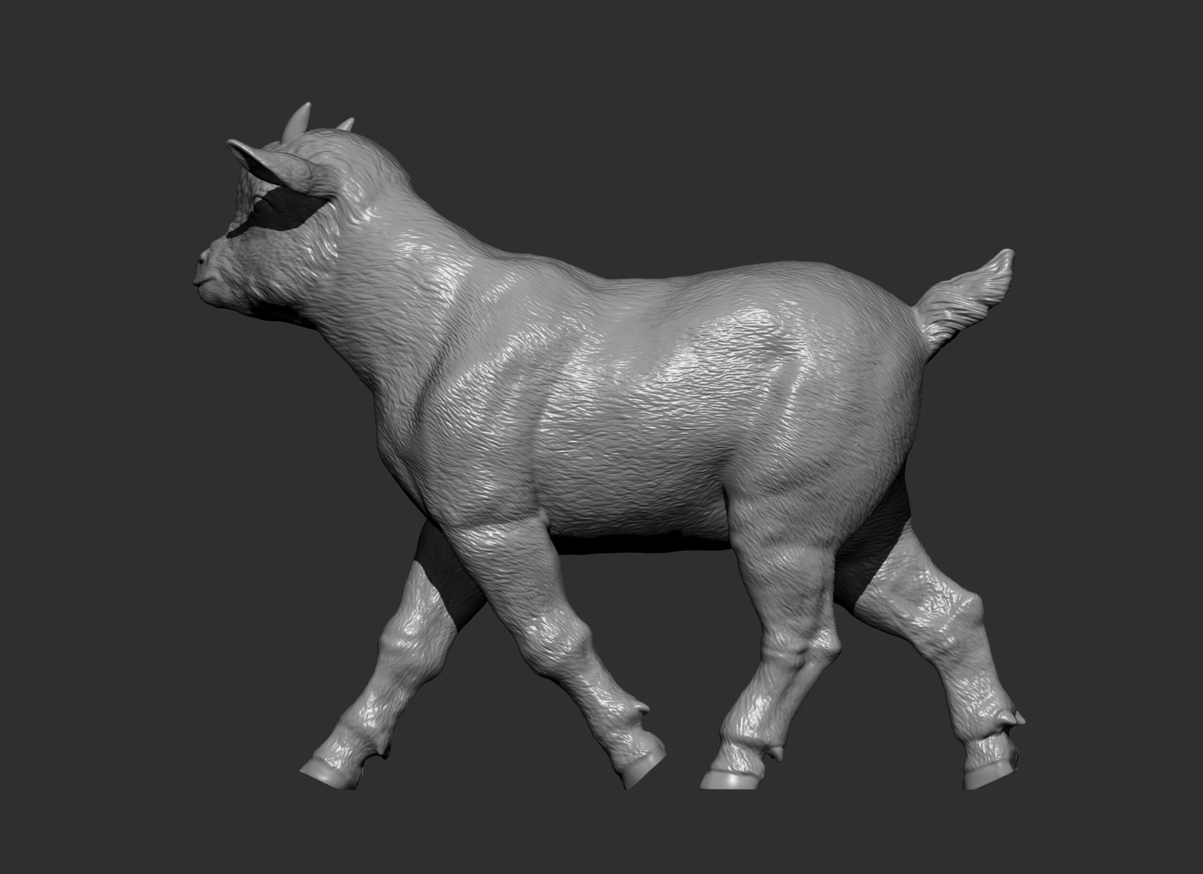 Goatling 3D Print Model by Alexander3dart