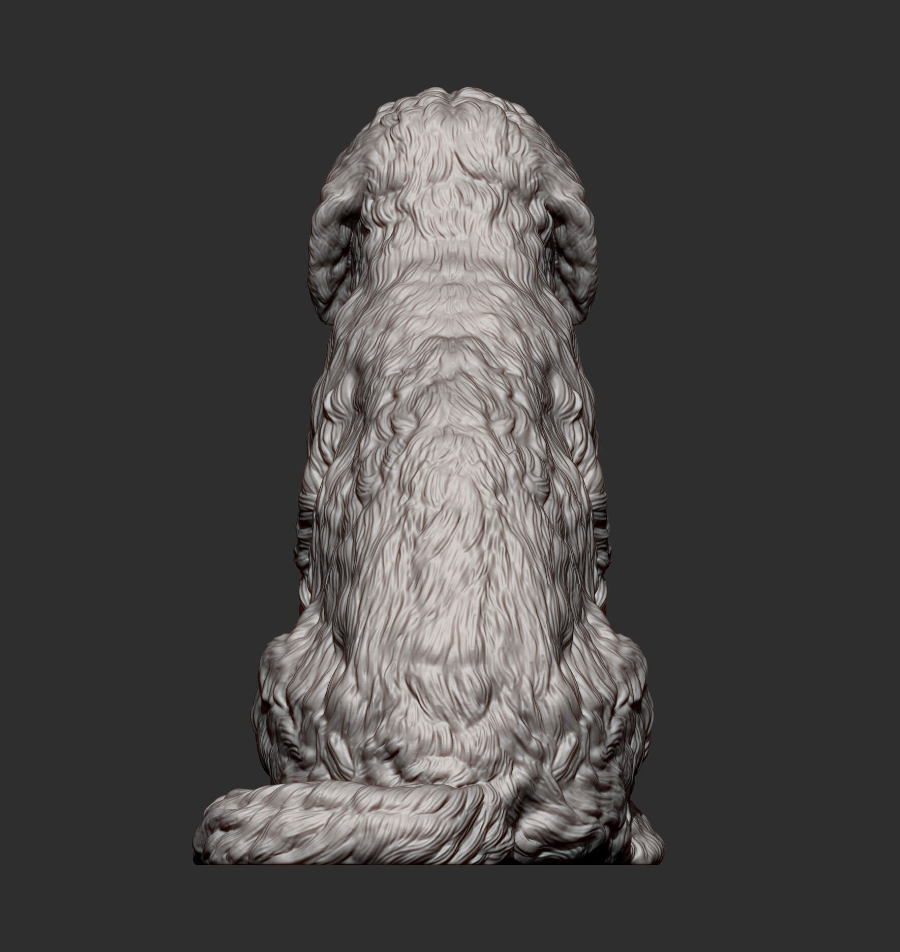 Golden Doodle - 3D Model by Alexander3dart