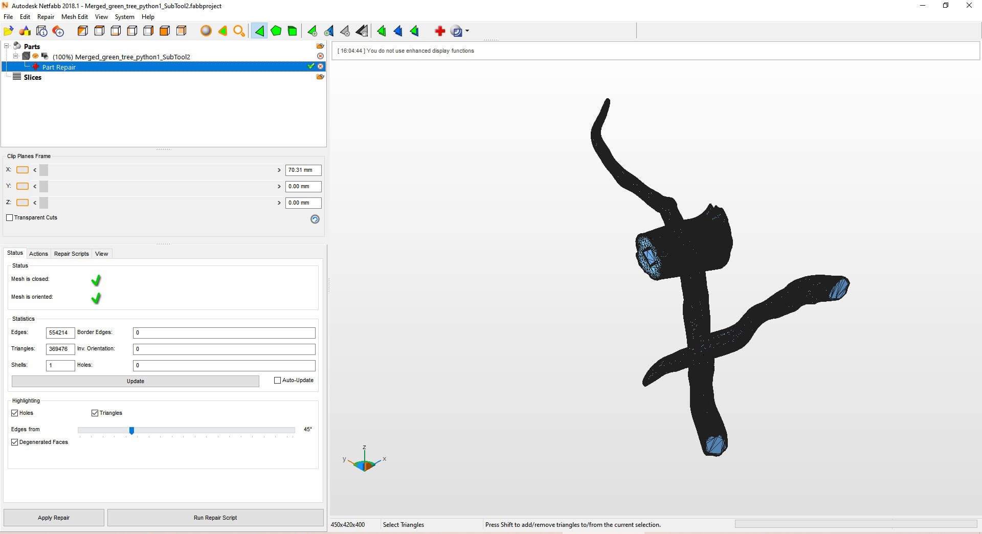 Green Tree Python - 3D Model by Alexander3dart