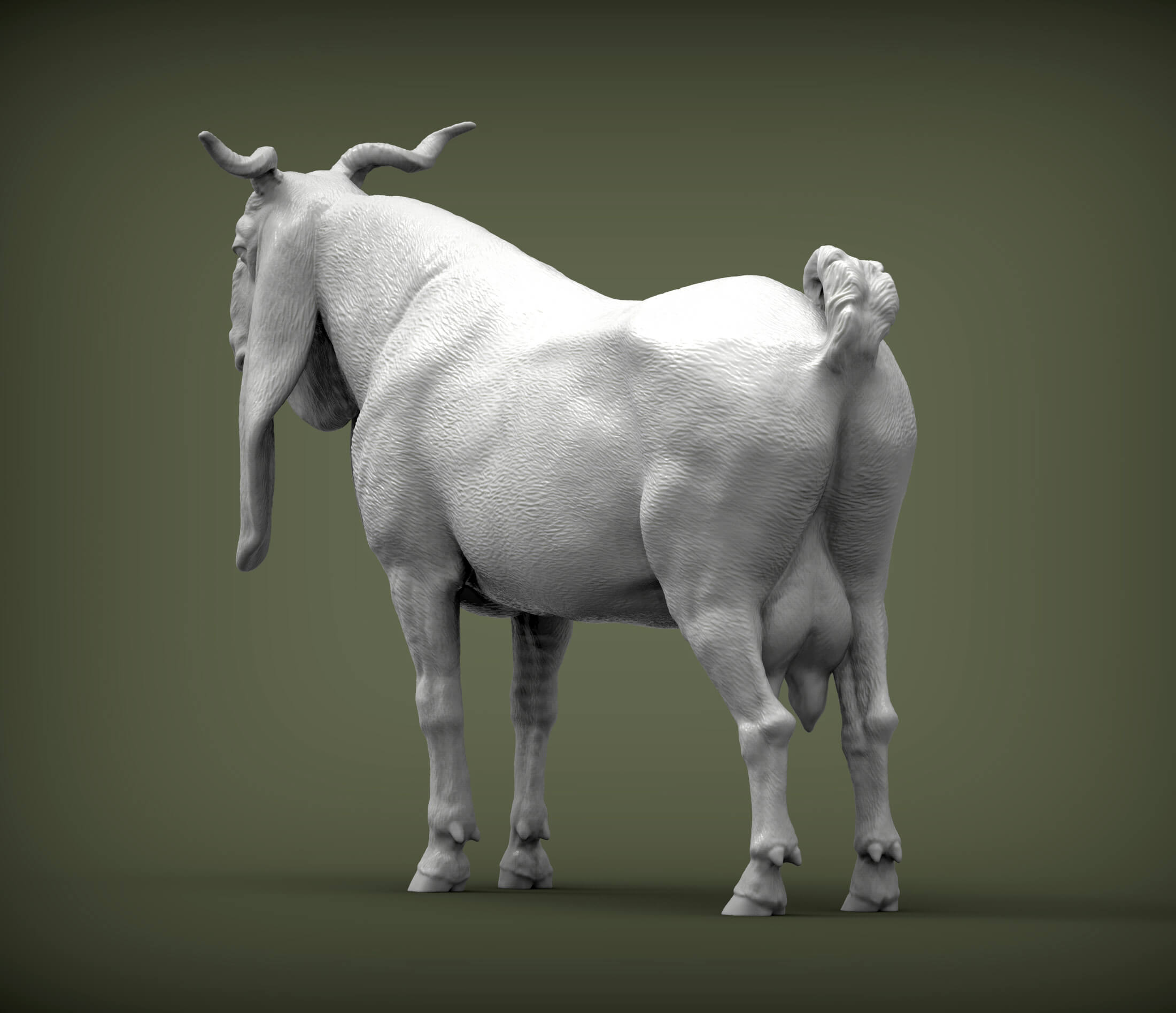 Gulabi Goat 3D Print Model by Alexander3dart