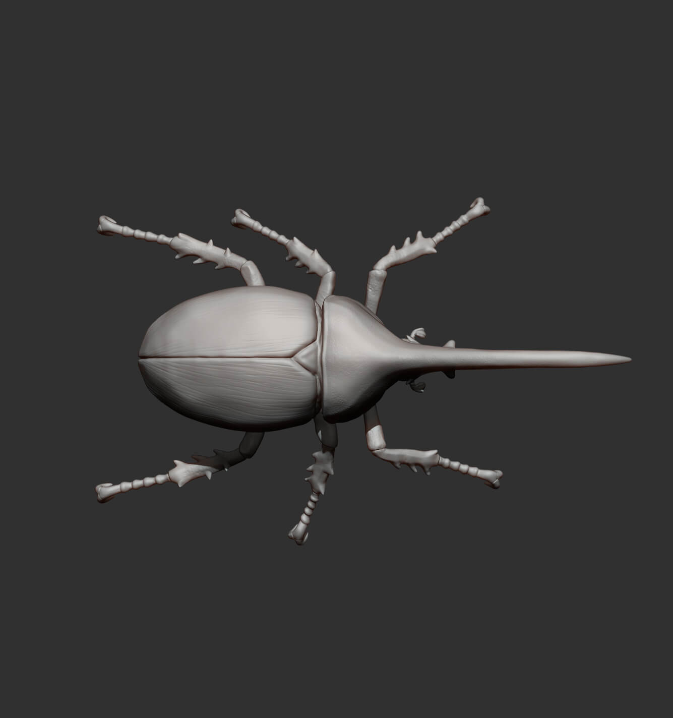 Hercules Beetle - 3D Model by Alexander3dart