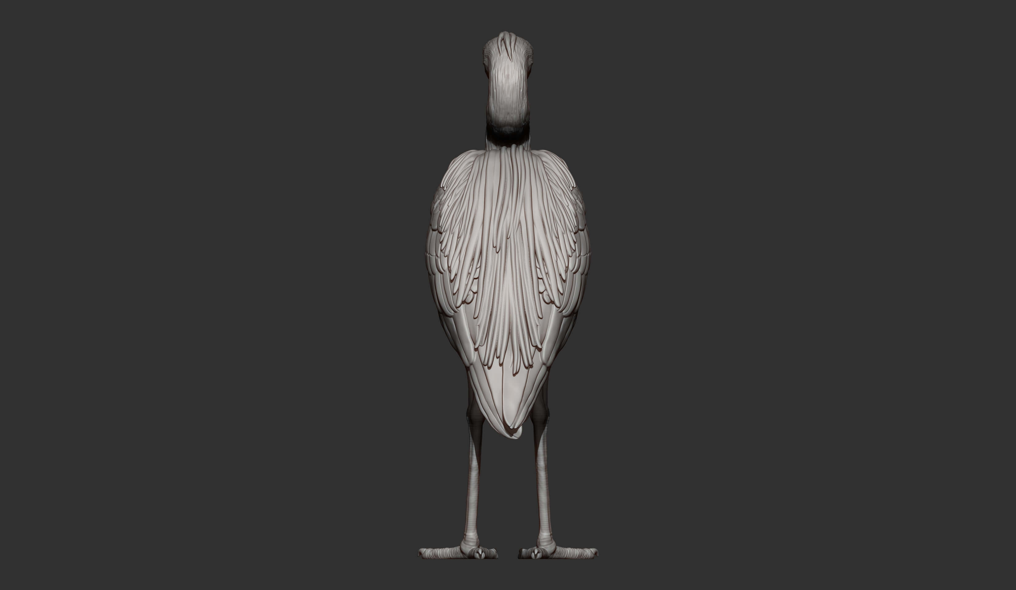 Heron 3D Print Model by Alexander3dart