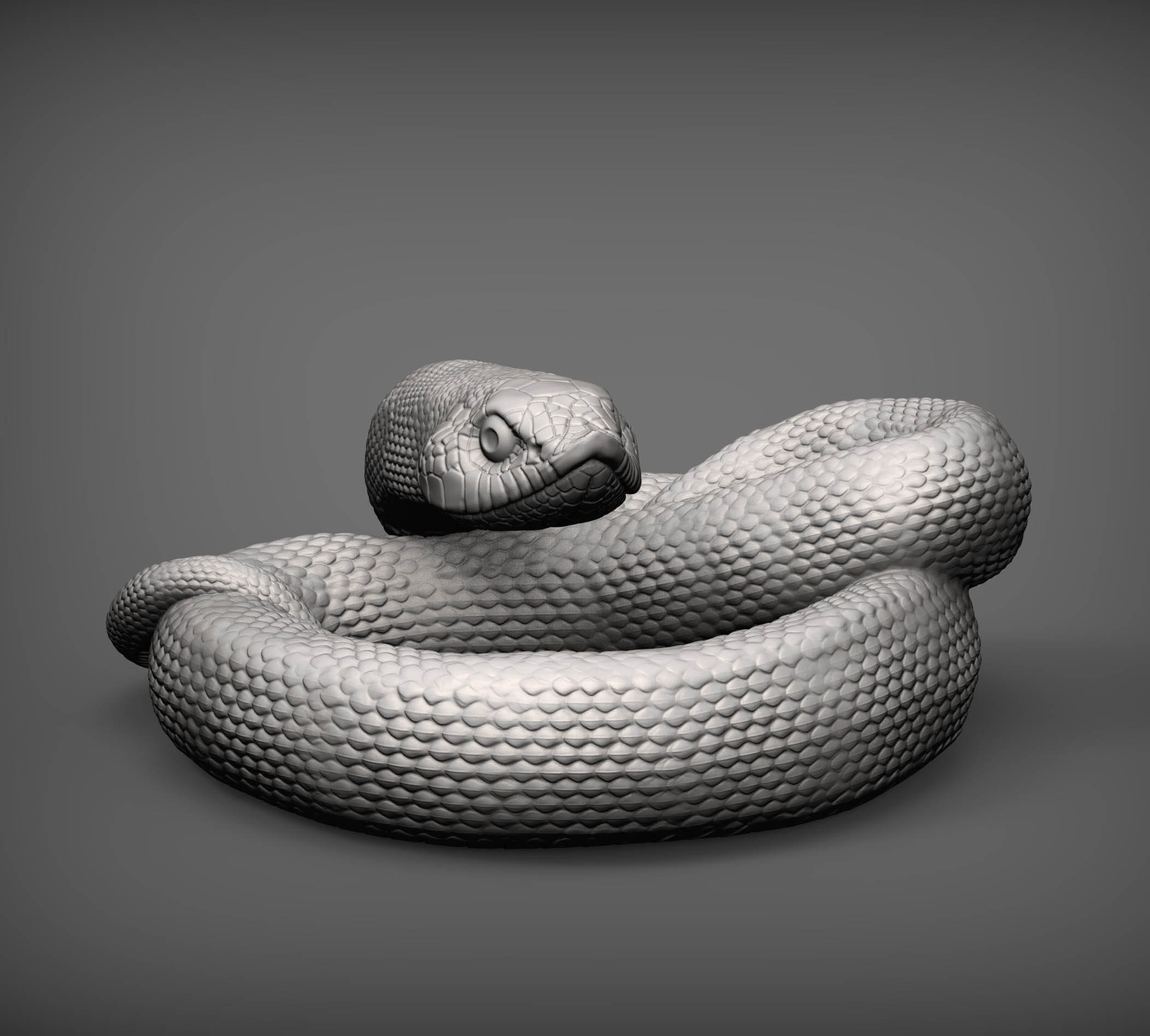 Hognose Snakes 3D Print Model by Alexander3dart